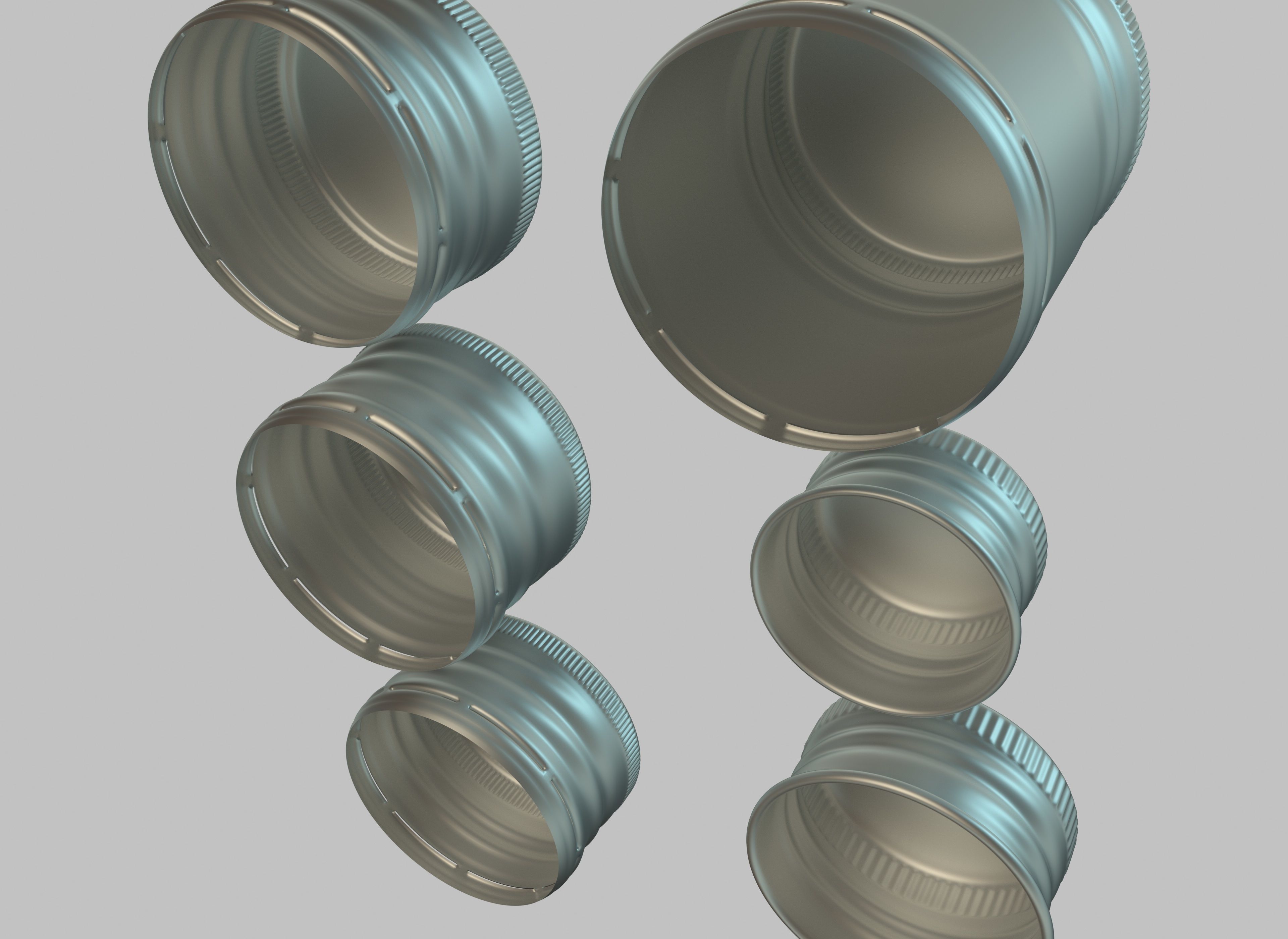 Bottle Caps 3D model | CGTrader