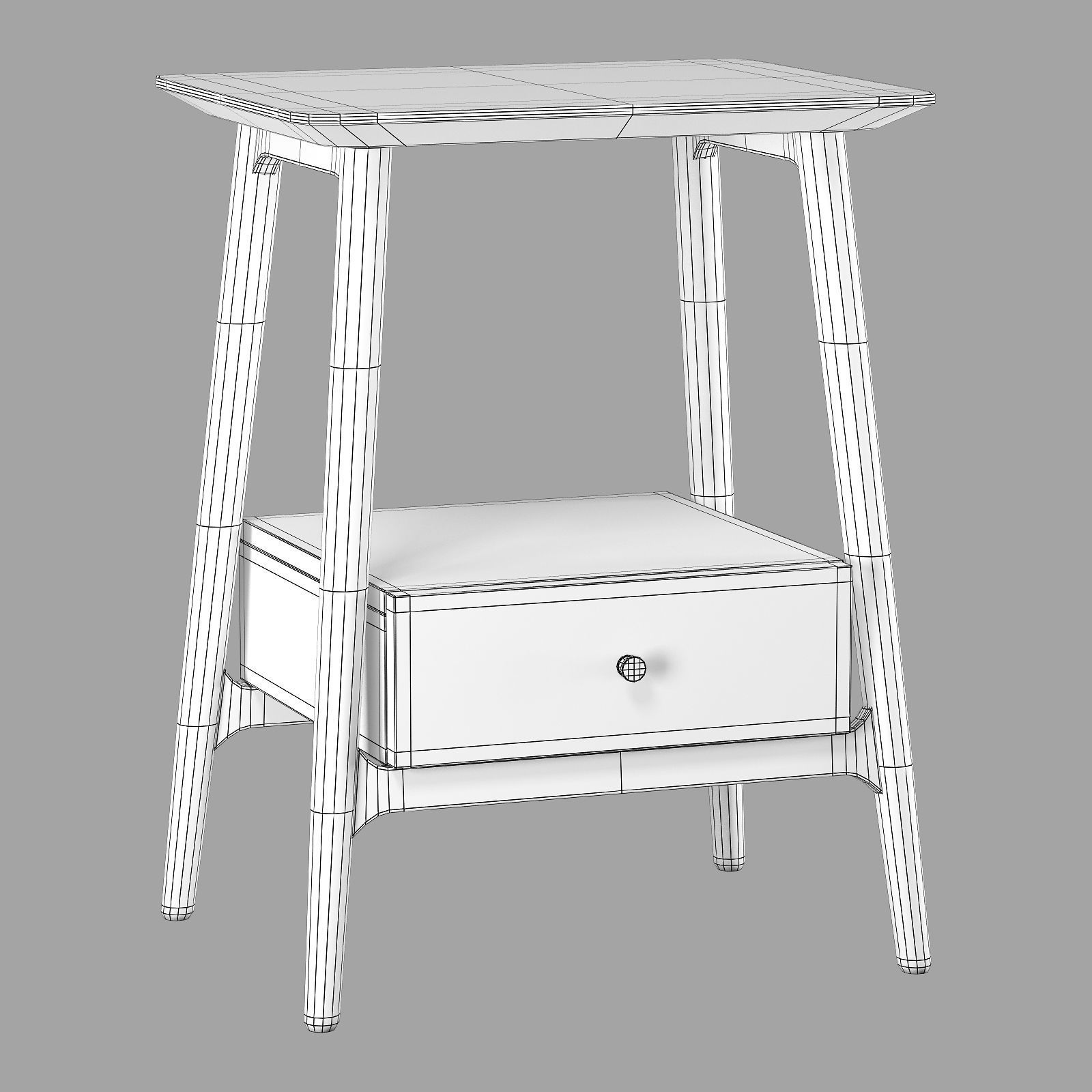 Chehoma jules bedside table 3D model | CGTrader
