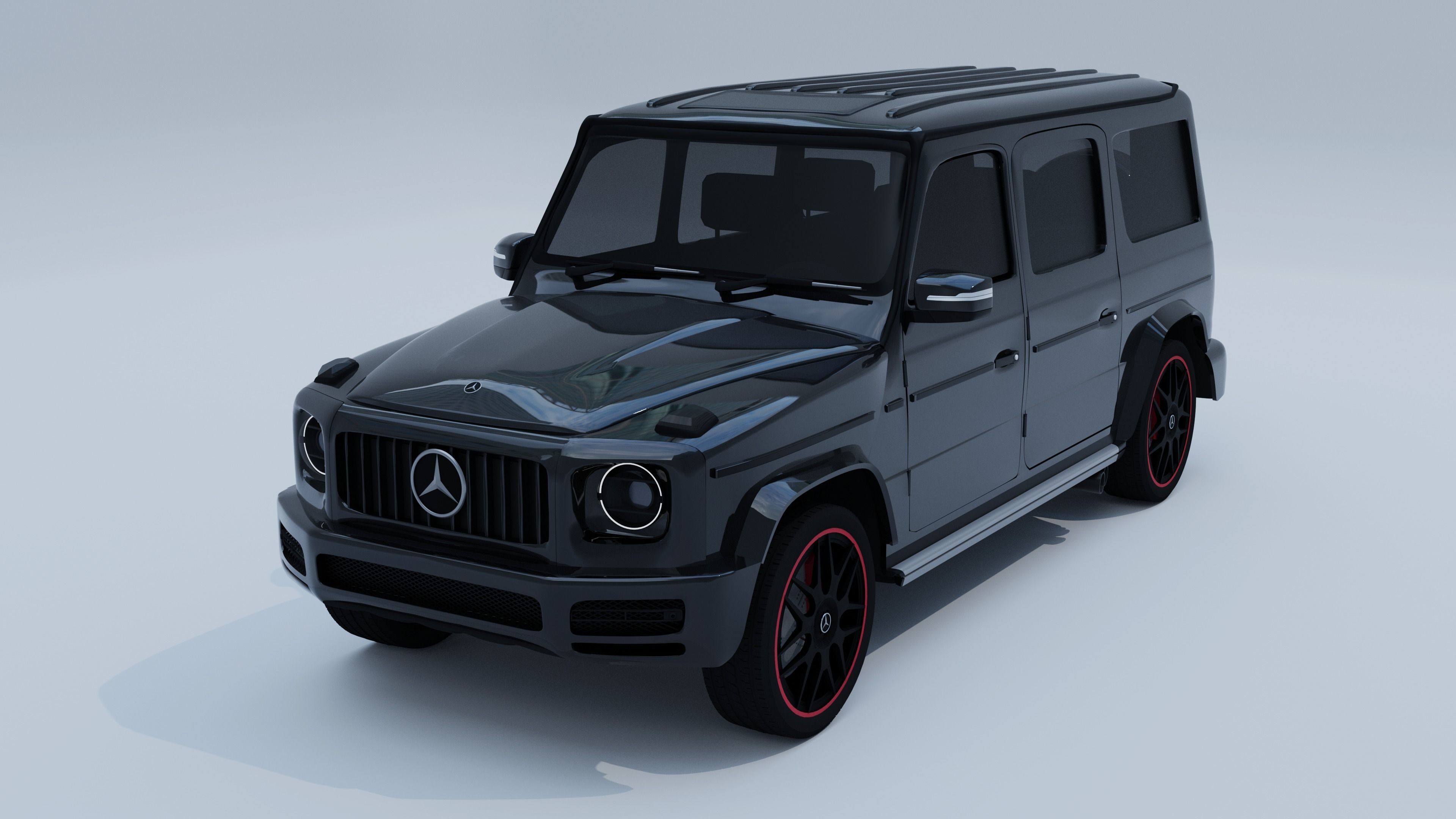 Mercedes AMG gclass G63 game ready 3D model | CGTrader