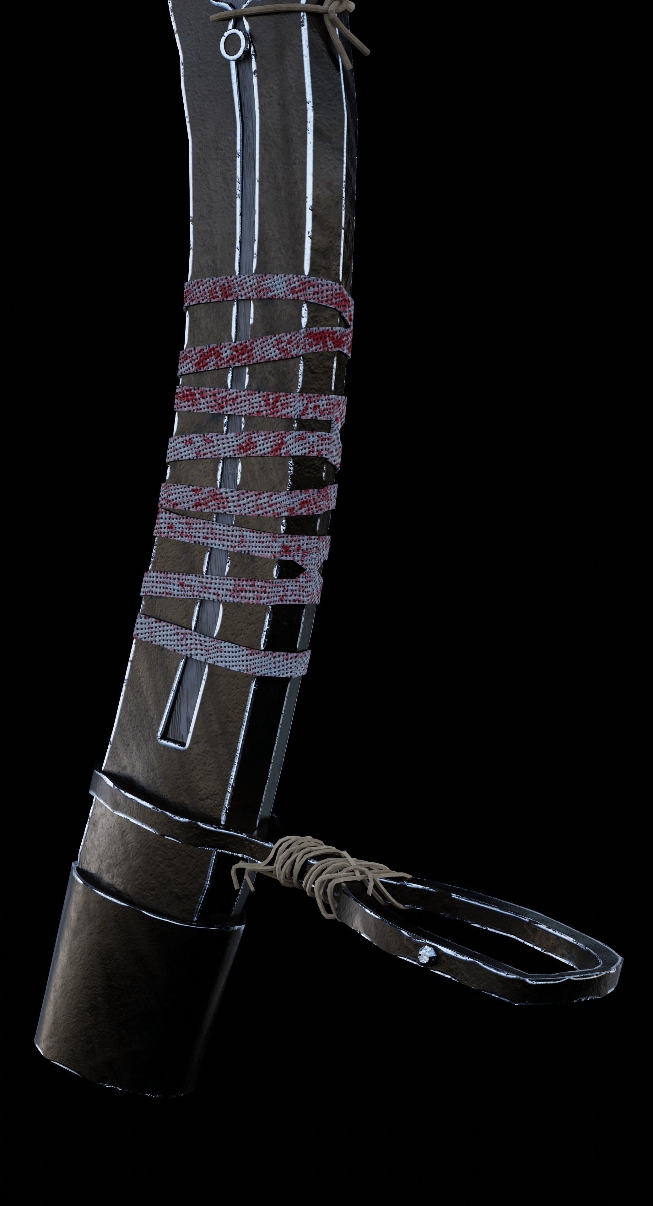 3D model Loaded Axe VR / AR / low-poly | CGTrader