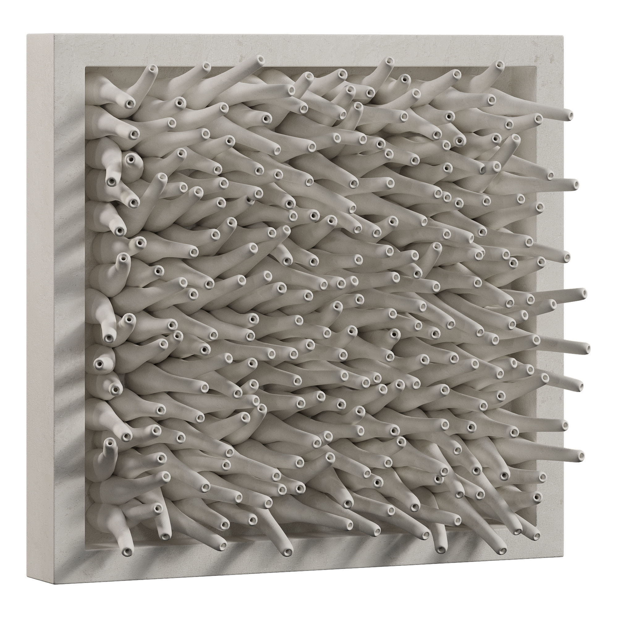 Coral Reef Wall Decoration in frames 2 3D model | CGTrader