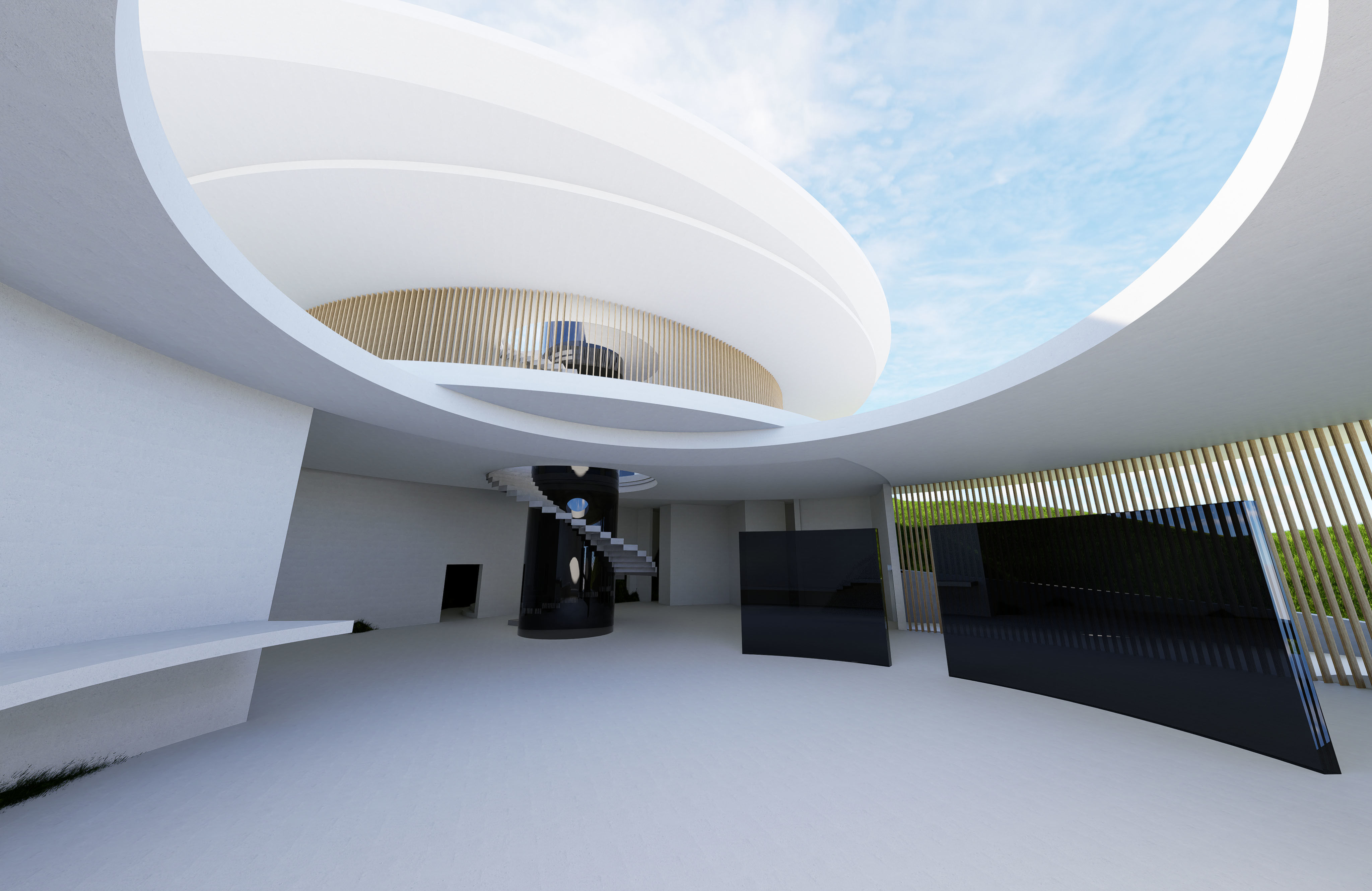 Science showroom - exhibition 3D model 3D model | CGTrader