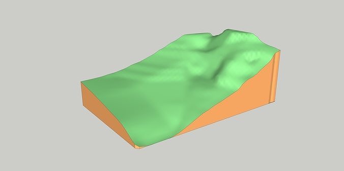 Topography 3d model 3D model | CGTrader