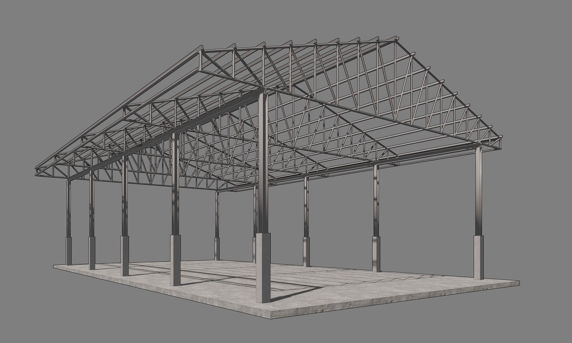 Warehouse 12 x 24 3D model | CGTrader