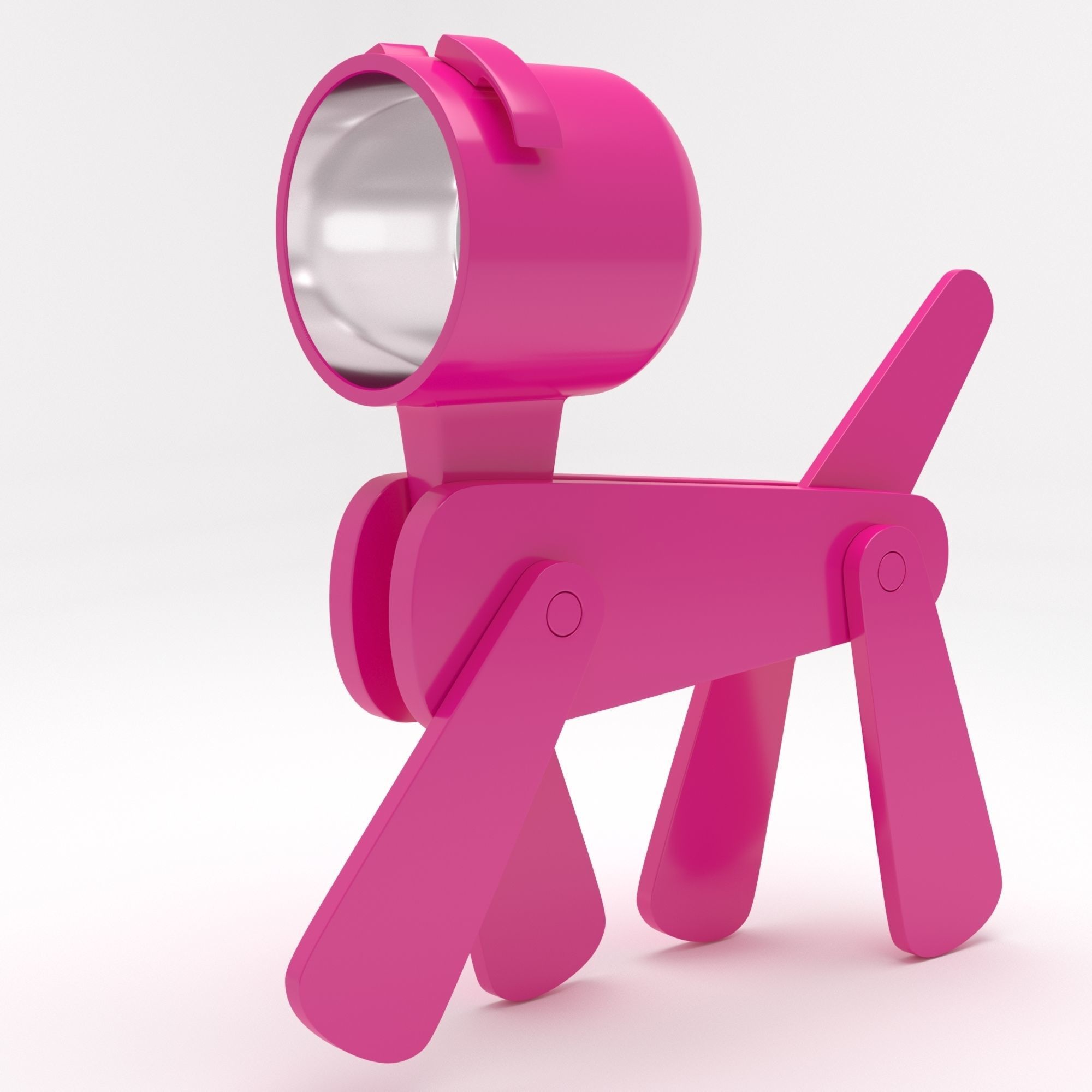 Mini LED Desk Lamp Cute Table Mini Light free 3D model | CGTrader