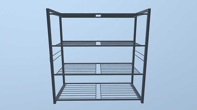 Metal Racks 3D model | CGTrader