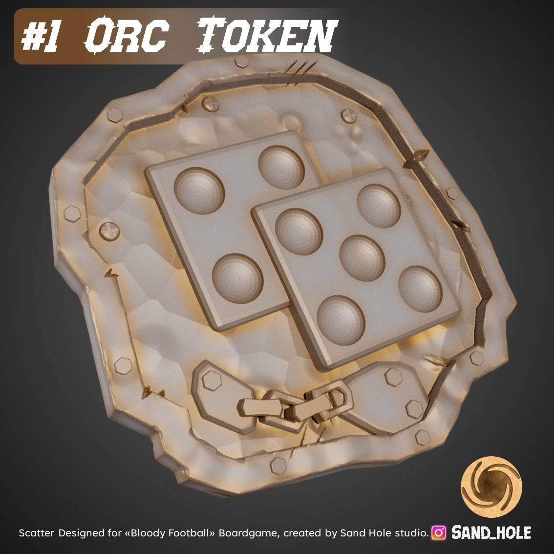 ORC TOKENS - SH01T 3D model | CGTrader
