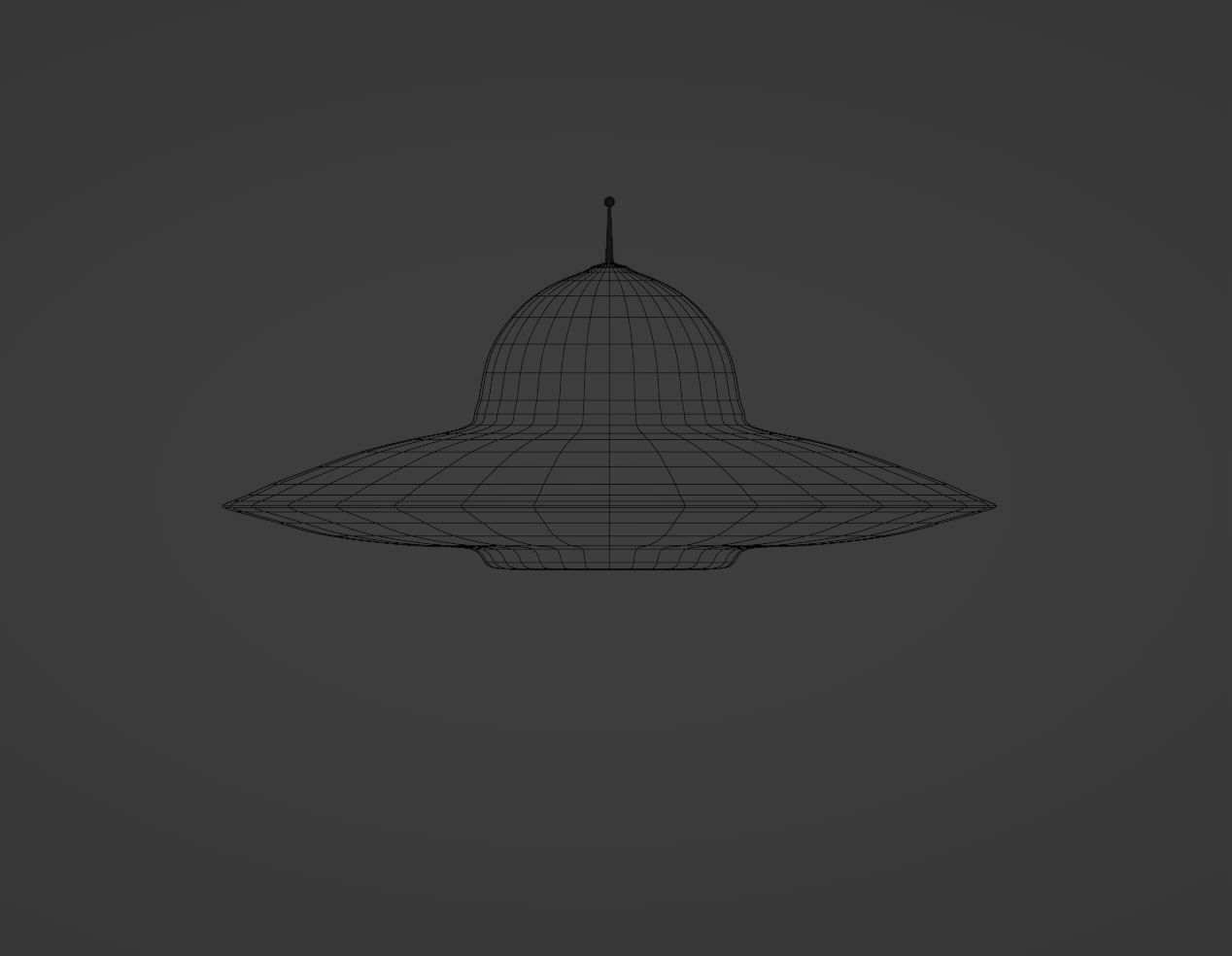Printable UFO Toy 3D model 3D printable | CGTrader
