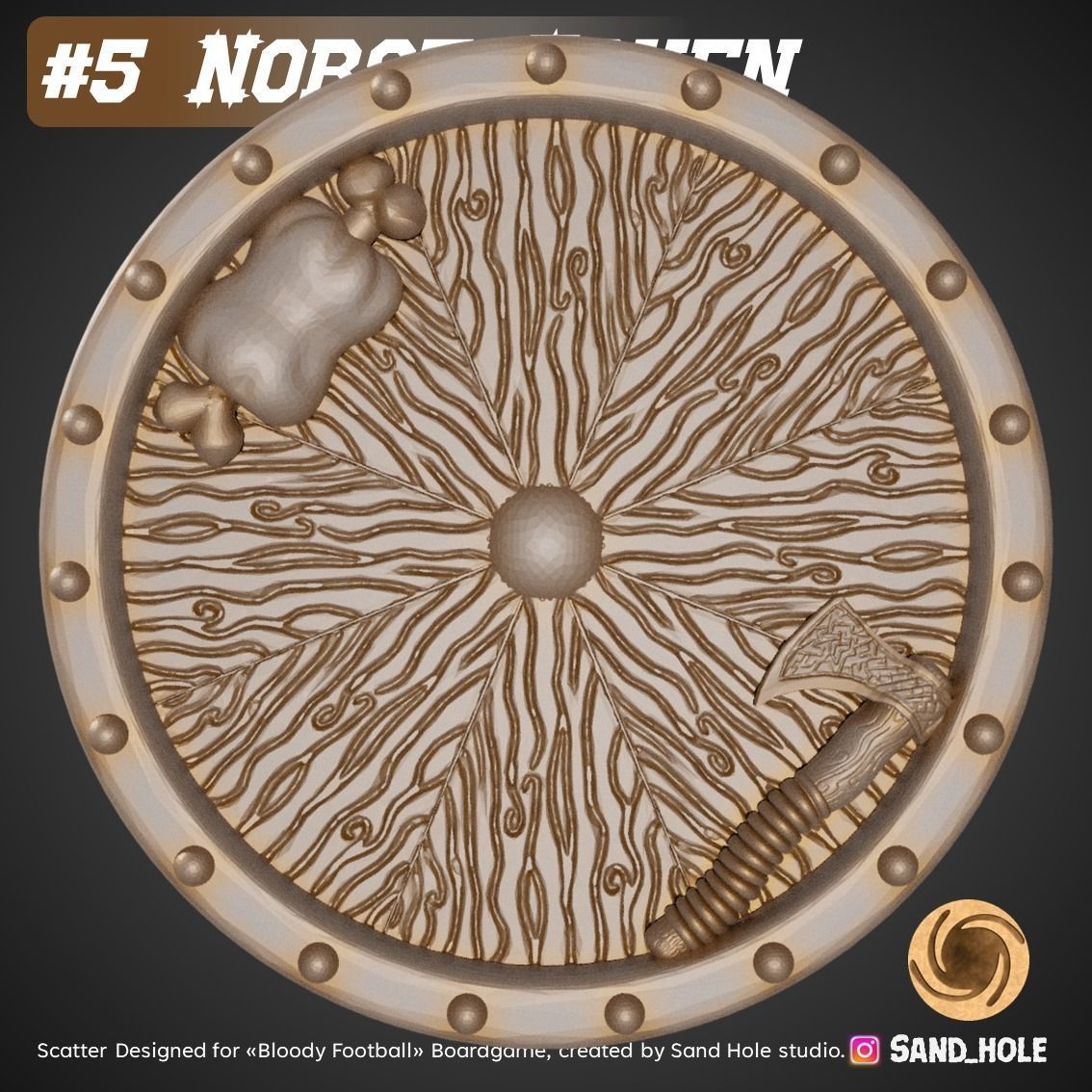 NORSE TOKENS - SH05T 3D model | CGTrader