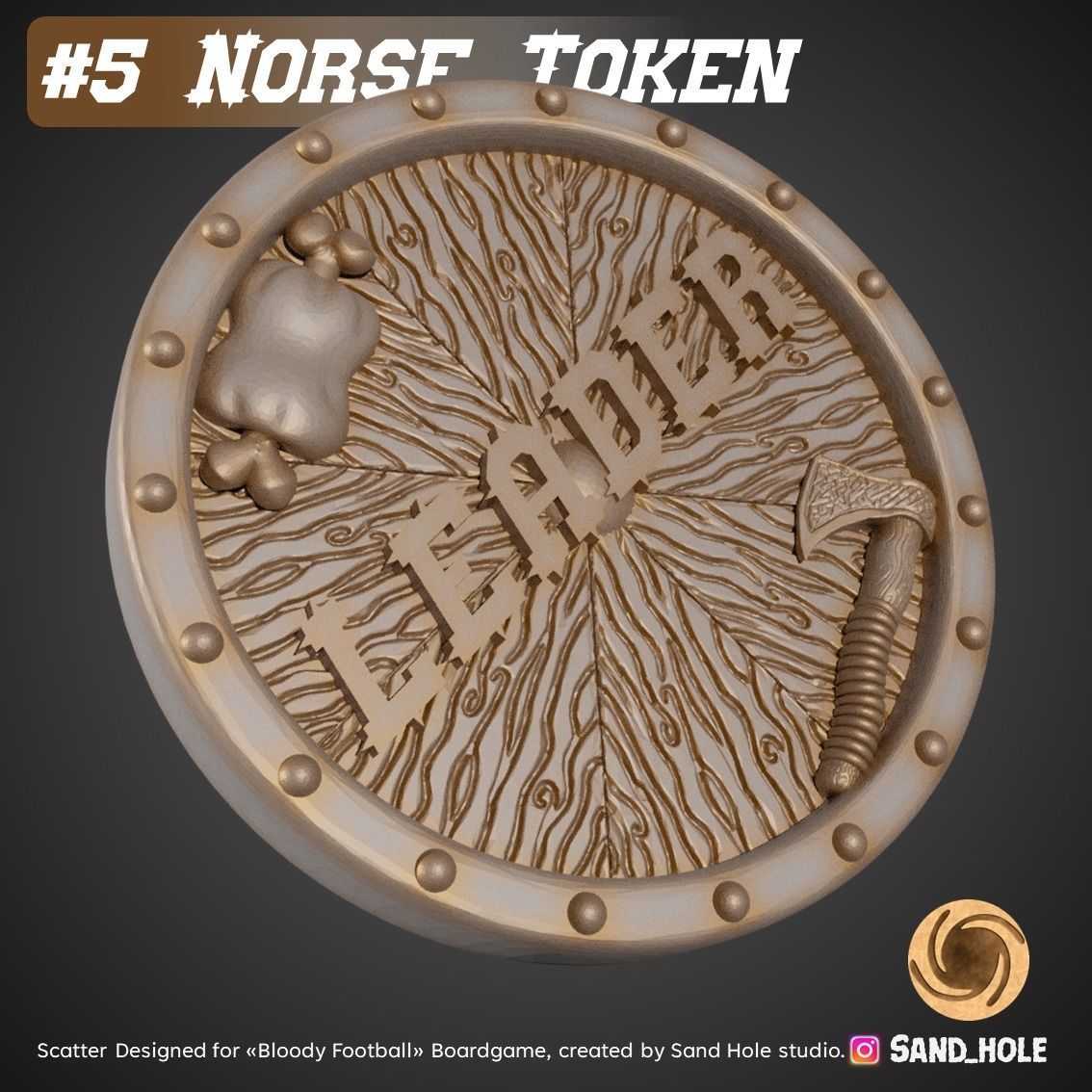 NORSE TOKENS - SH05T 3D model | CGTrader