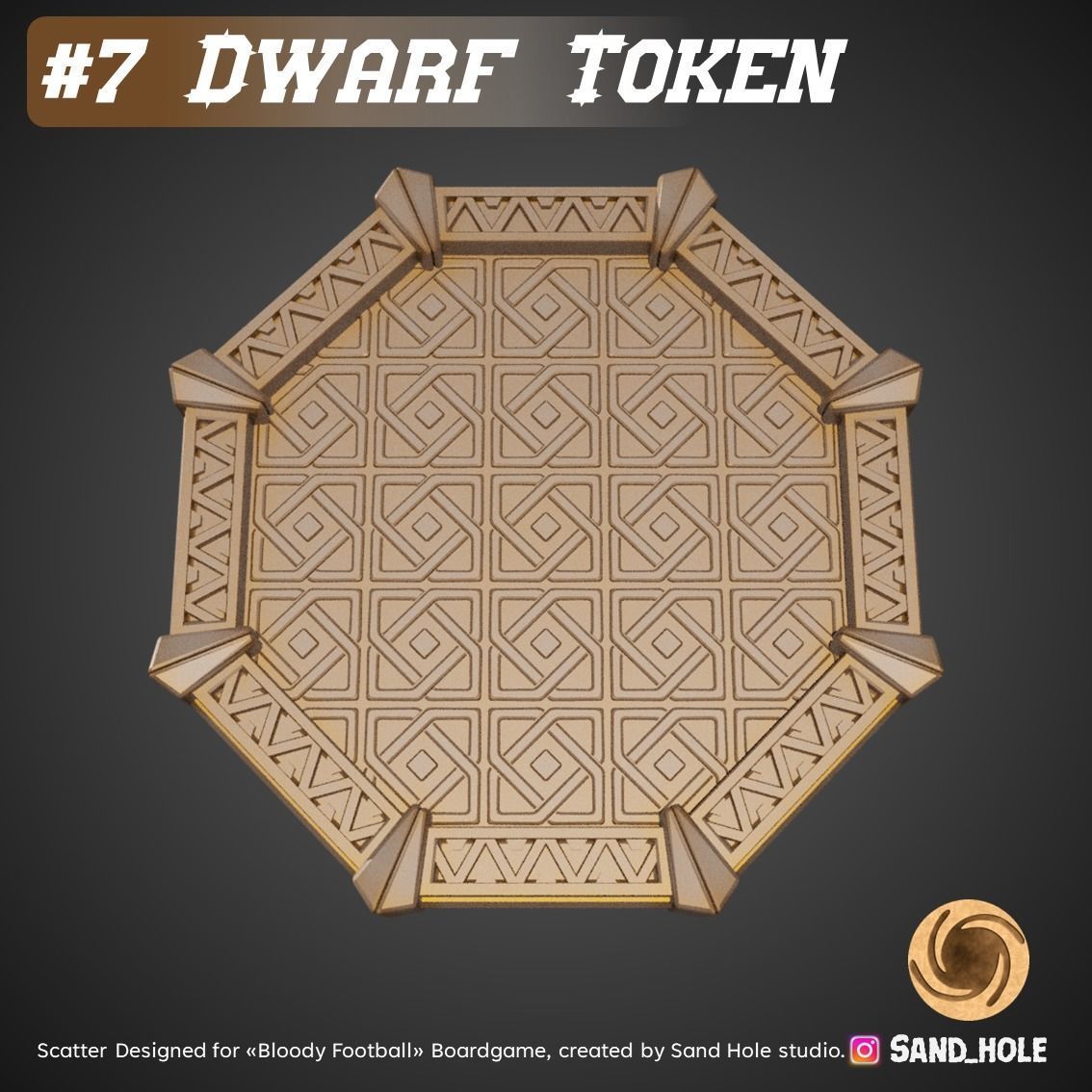 DWARF TOKENS - SH07T 3D model | CGTrader