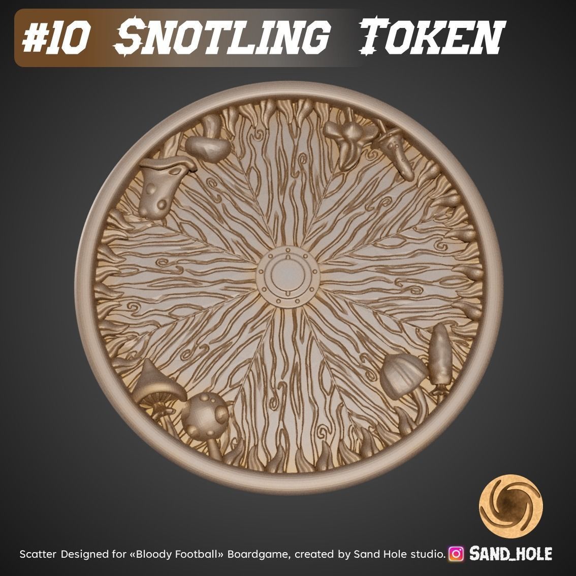 SNOTLING TOKENS - SH10T 3D model | CGTrader
