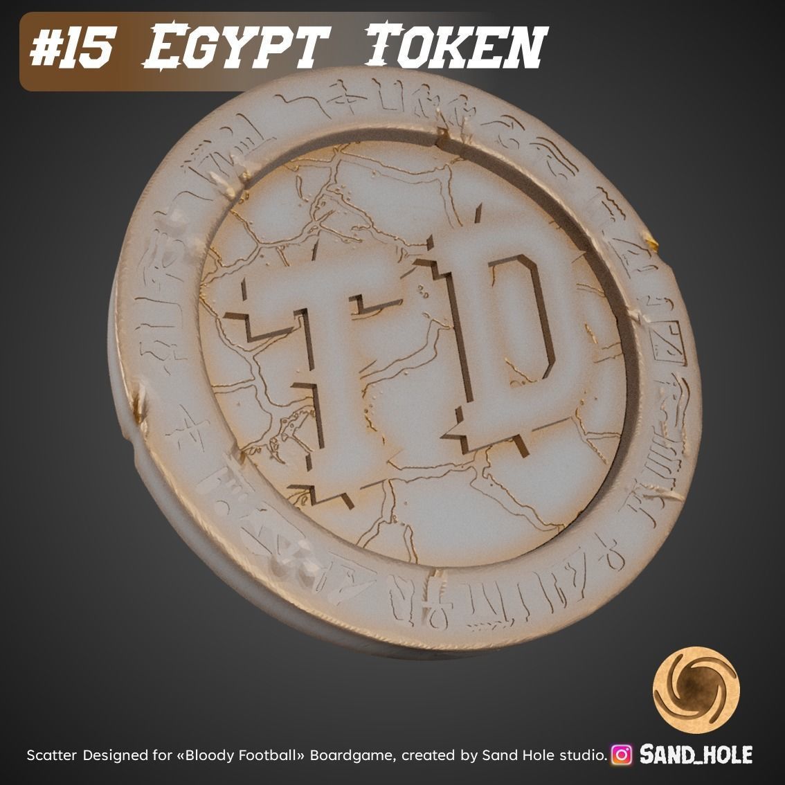 EGYPT TOKENS - SH15T 3D model | CGTrader