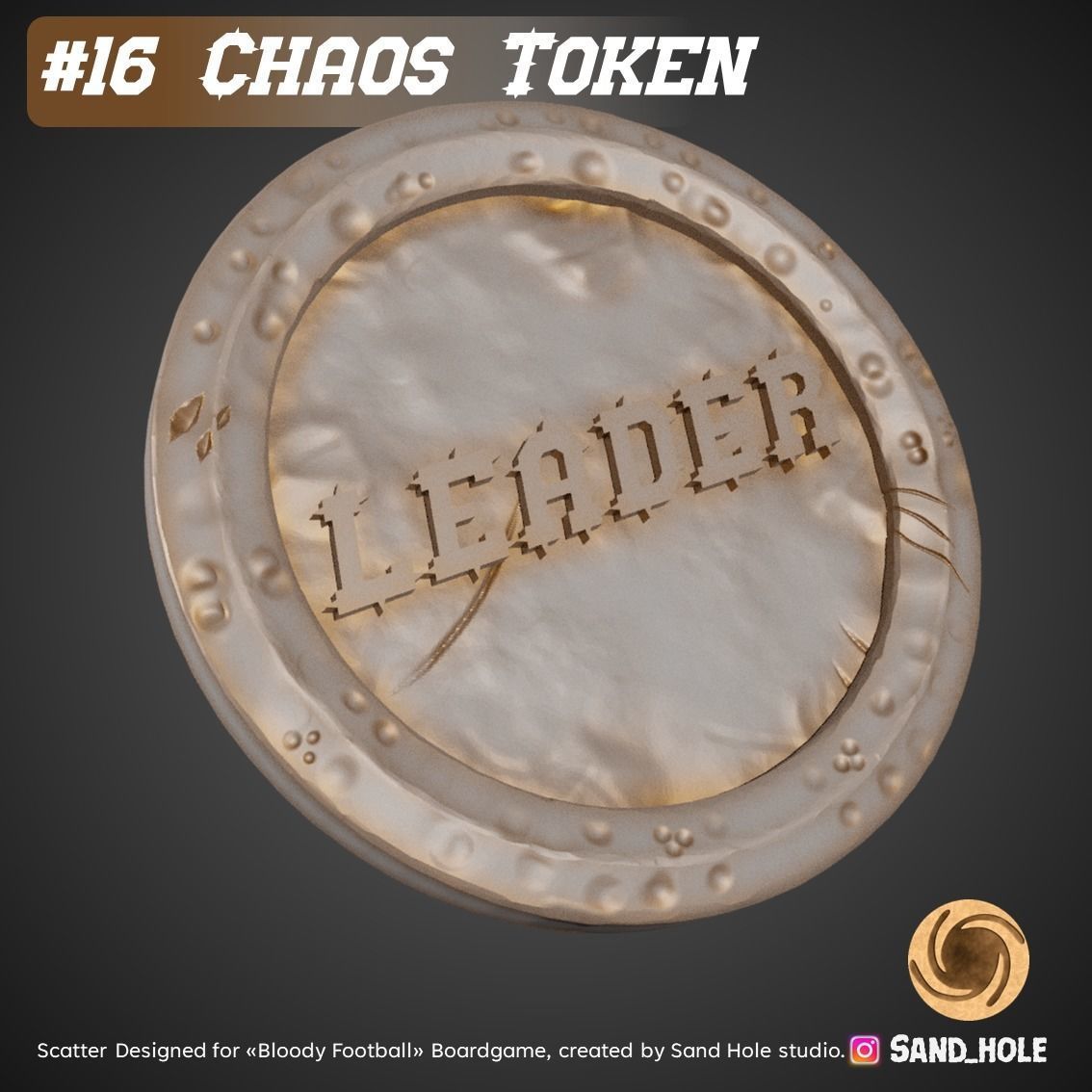 CHAOS TOKENS - SH16T 3D model | CGTrader
