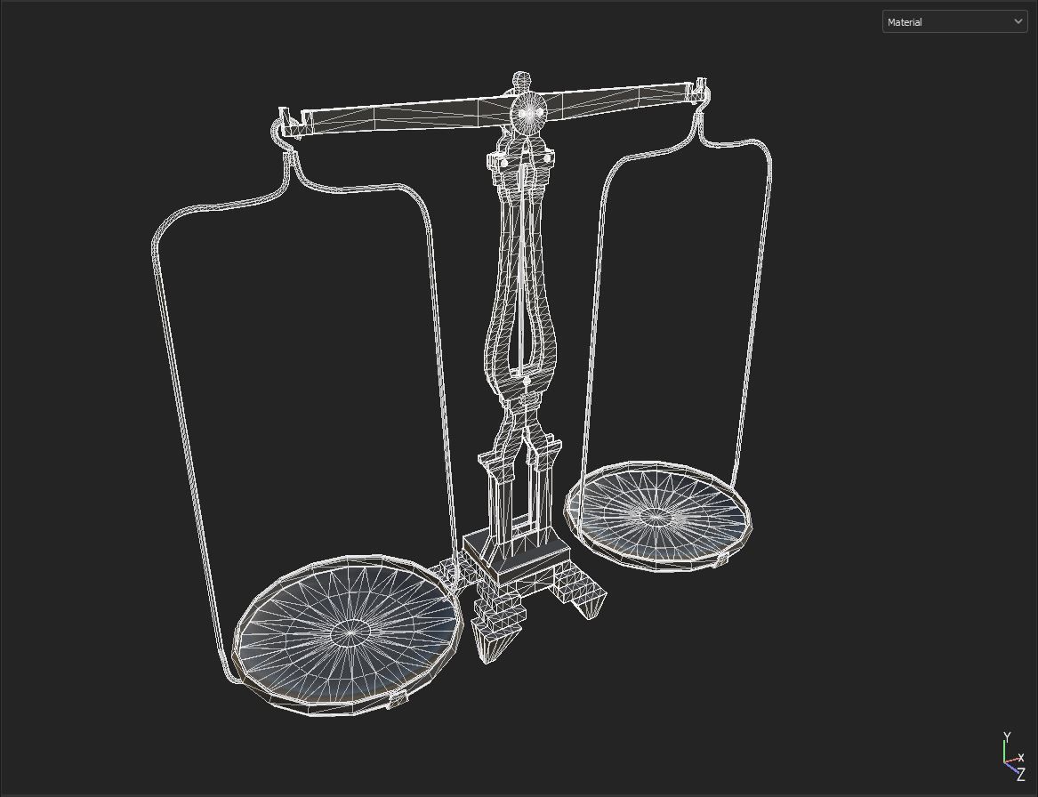 classic scale 3D model | CGTrader