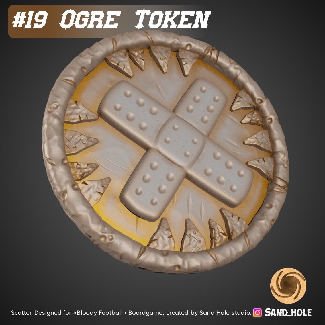 OGRE TOKENS - SH19T 3D model | CGTrader