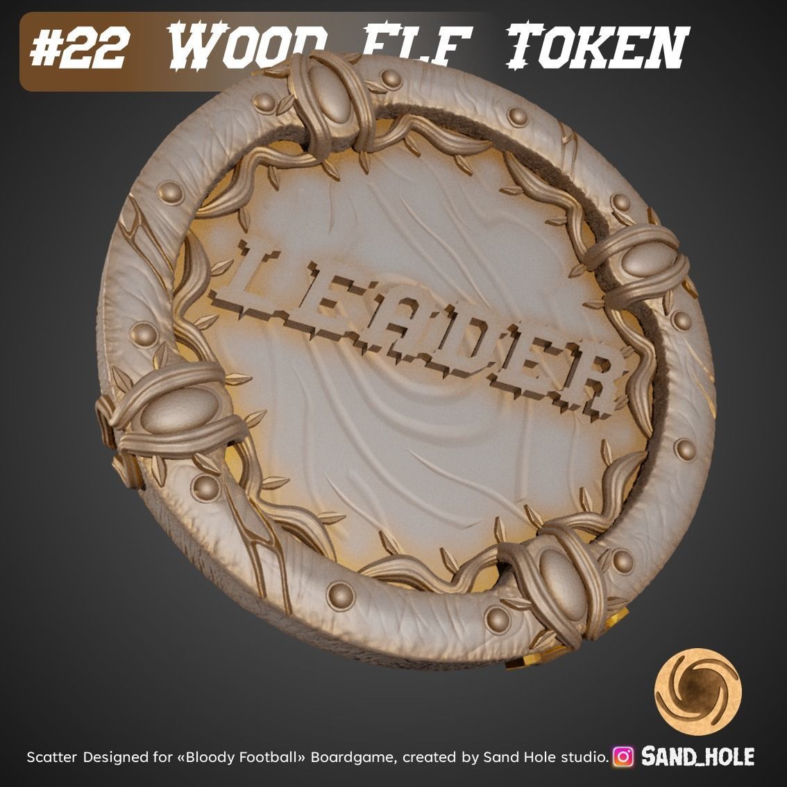 WOOD ELF TOKENS - SH22T 3D model | CGTrader