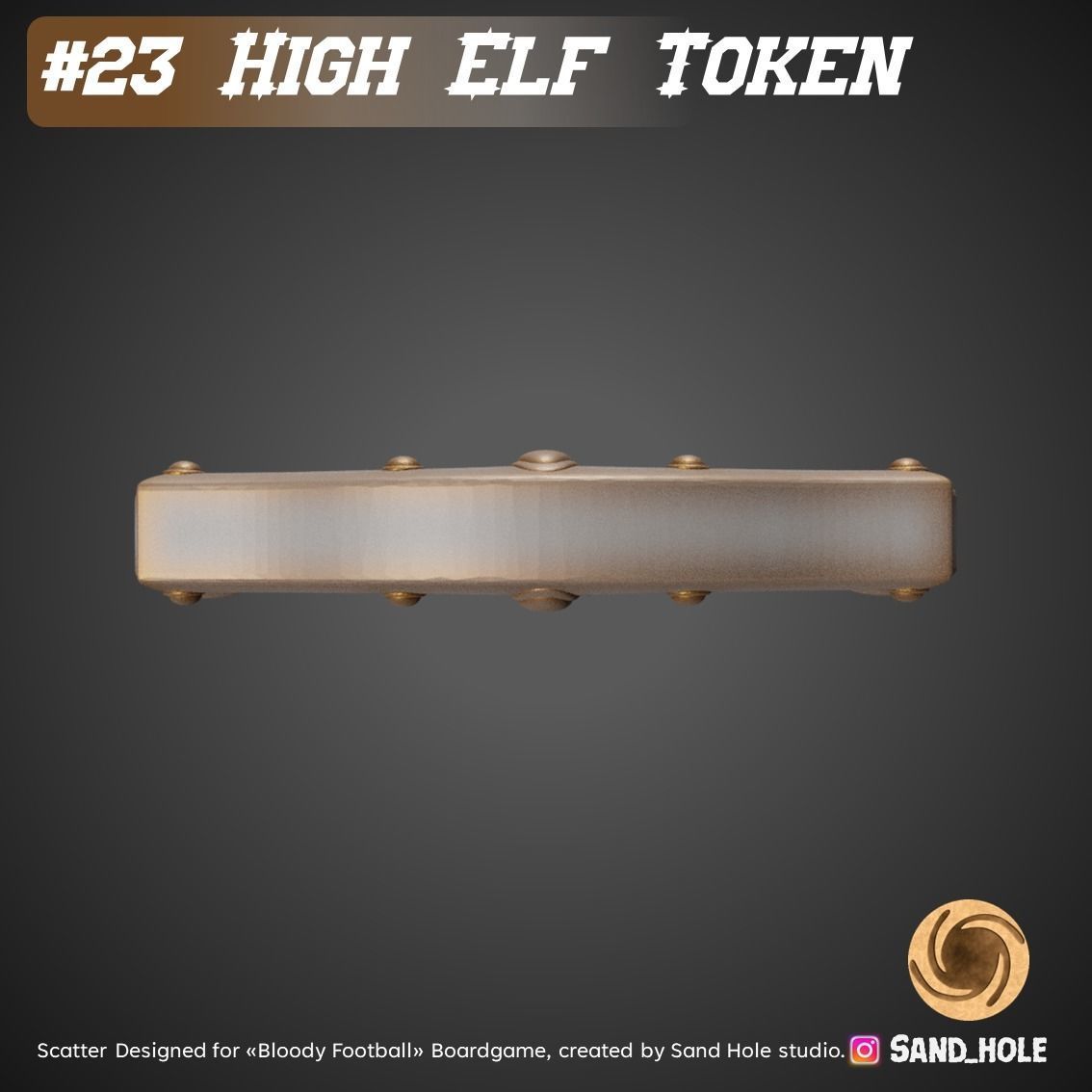 HIGH ELF TOKENS - SH23T 3D model | CGTrader