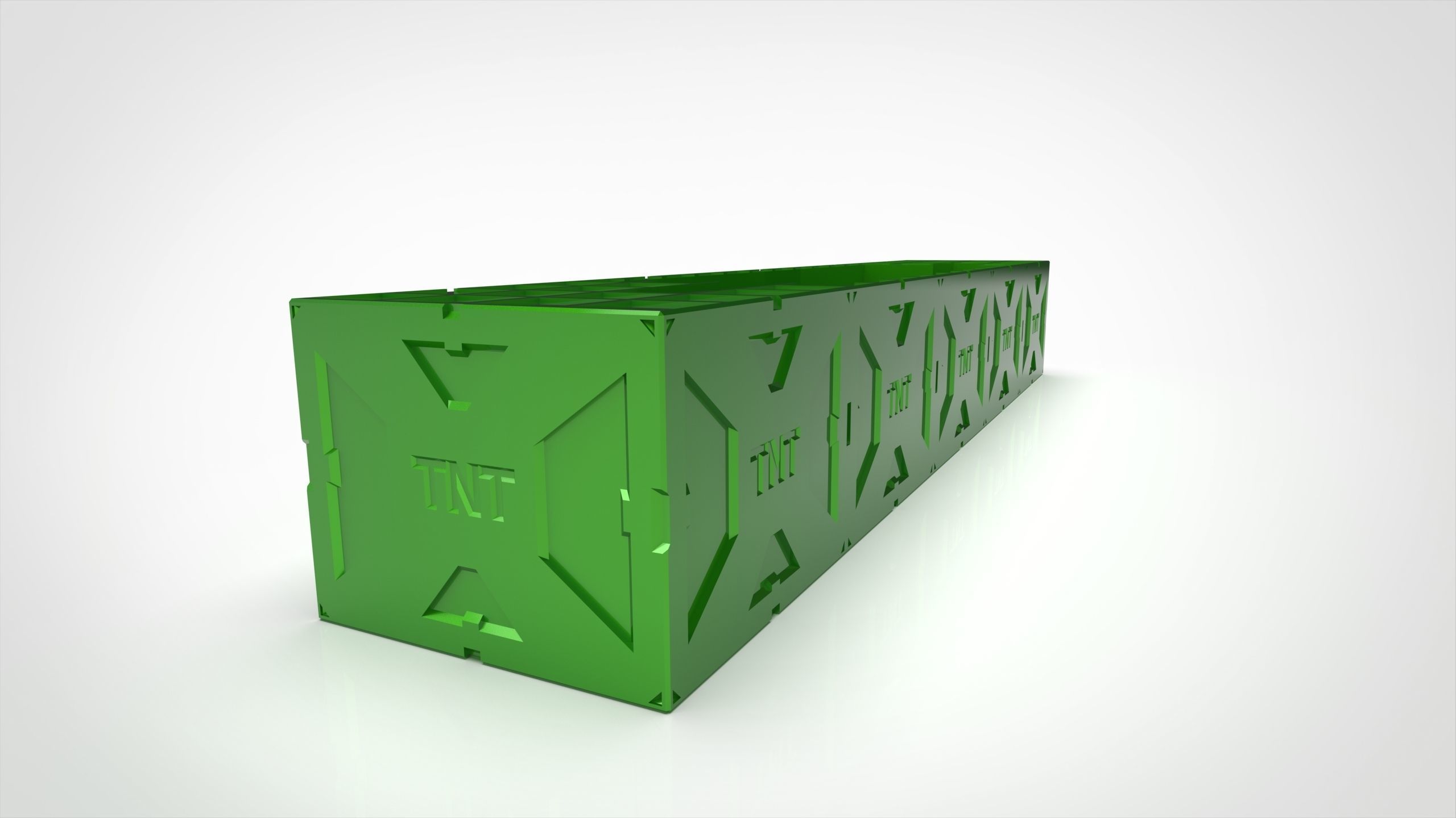 Nintendo Switch Dock as TNT explosive containers set 3D model 3D ...