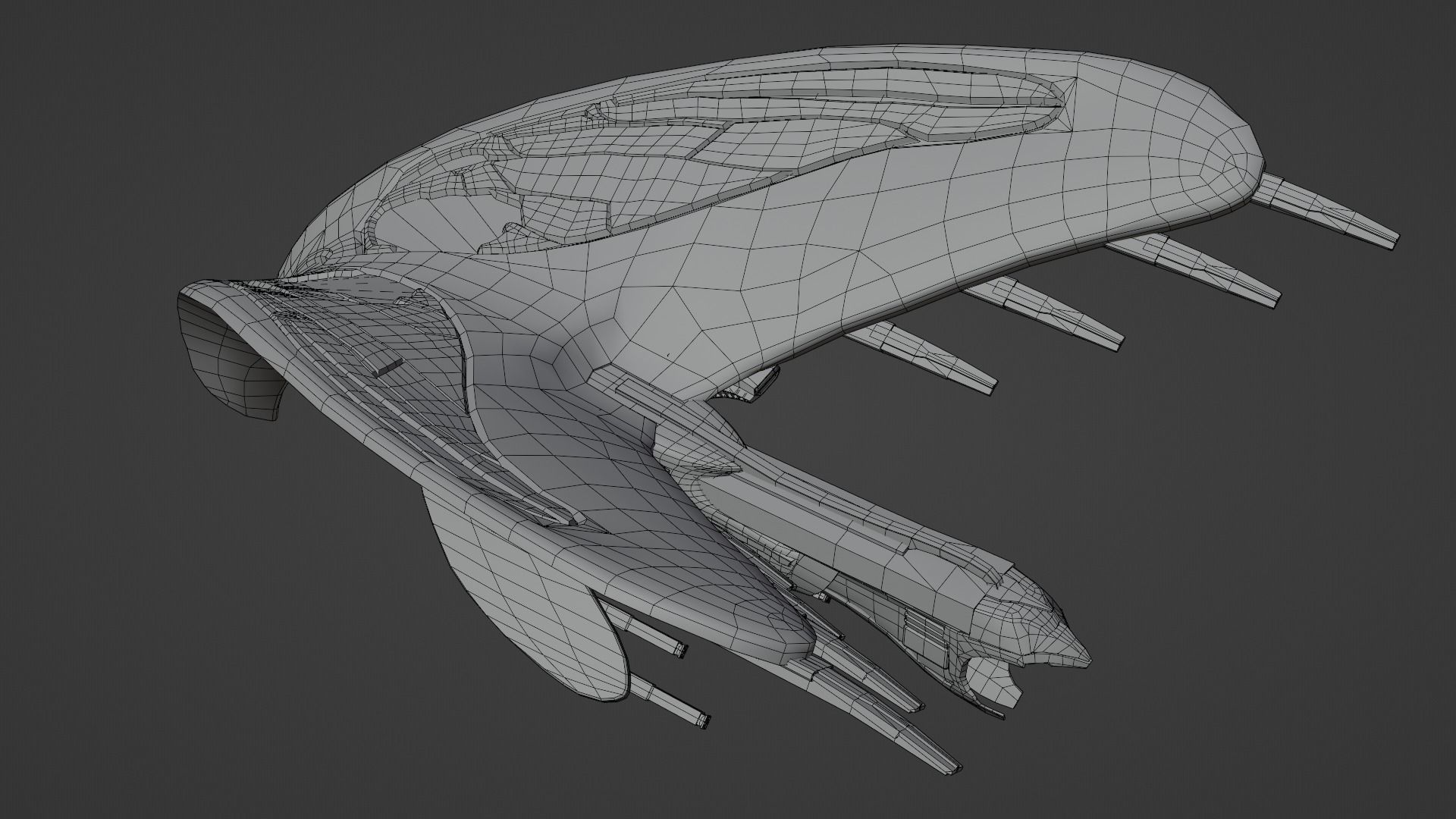 3D model Star Trek Praetor Flagship VR / AR / low-poly | CGTrader
