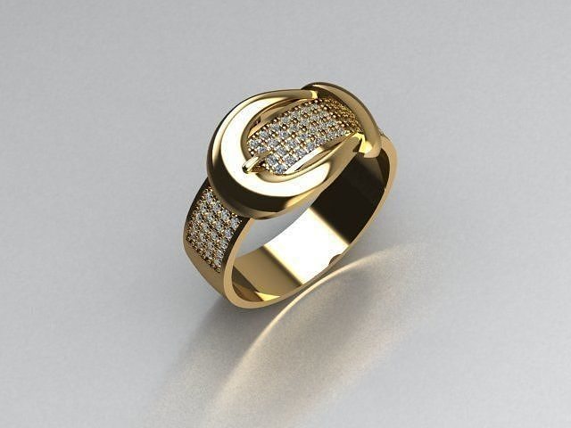 jewelry ring 3D model 3D printable | CGTrader