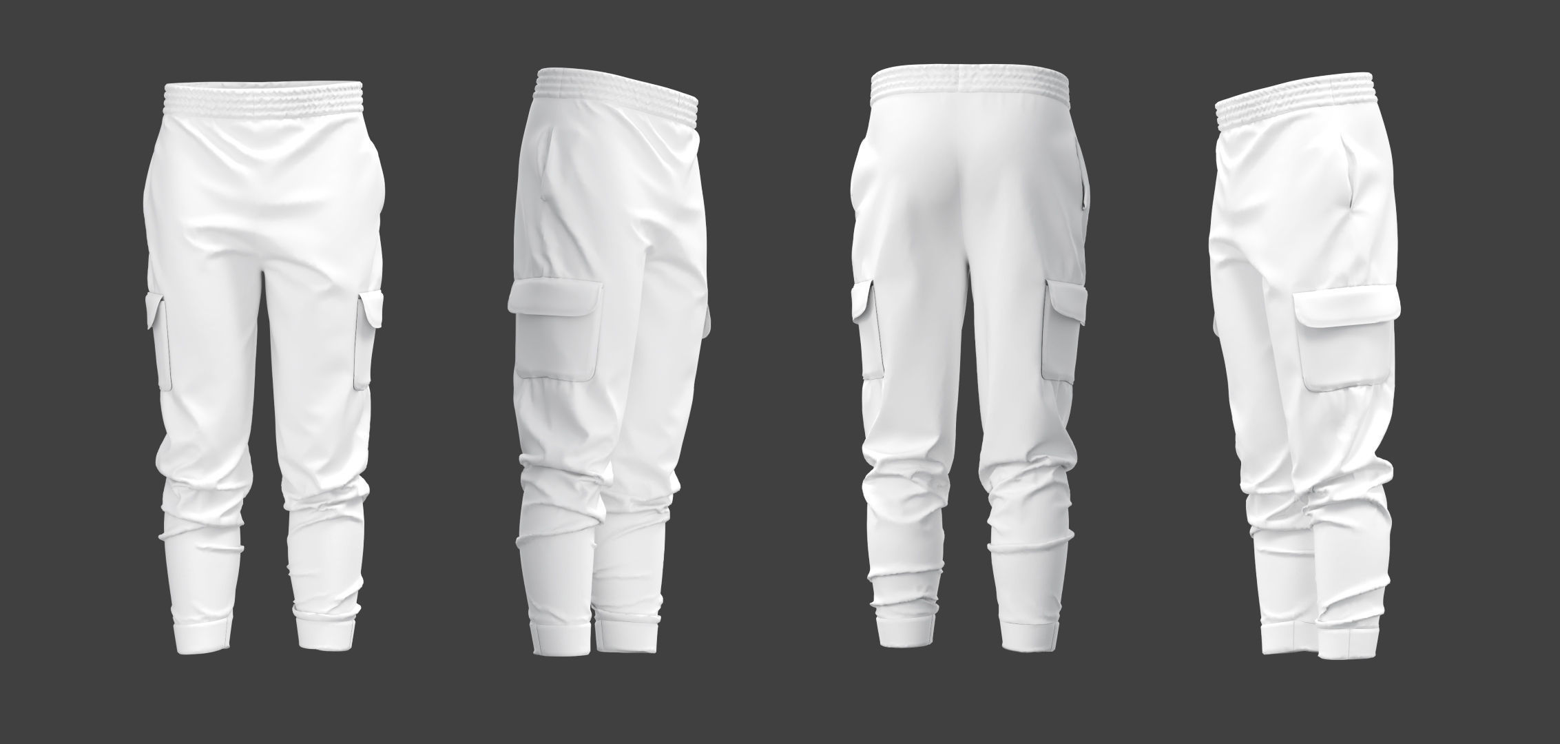 3D model Pants for Game VR / AR / low-poly | CGTrader