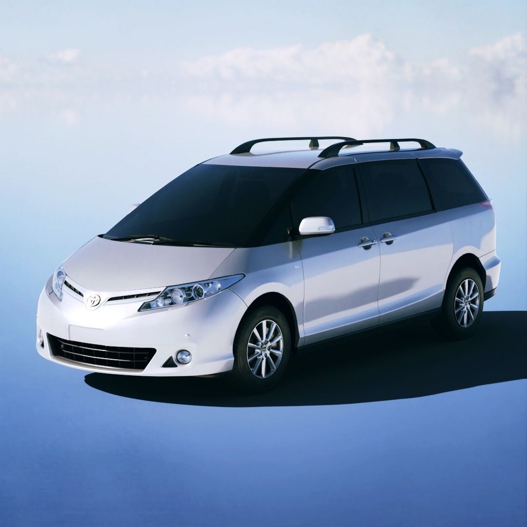 Toyota Previa SE 2020 3D model | CGTrader