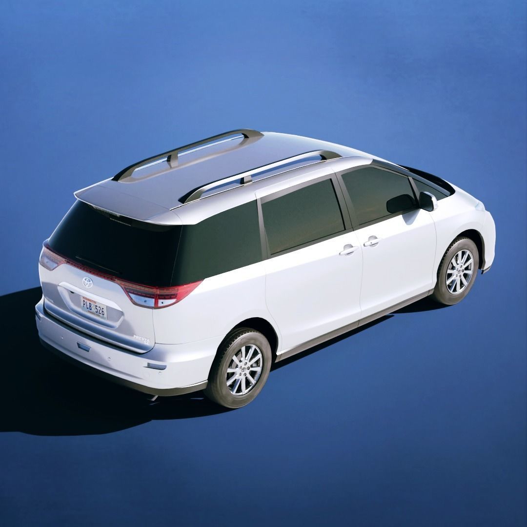Toyota Previa SE 2020 3D model | CGTrader