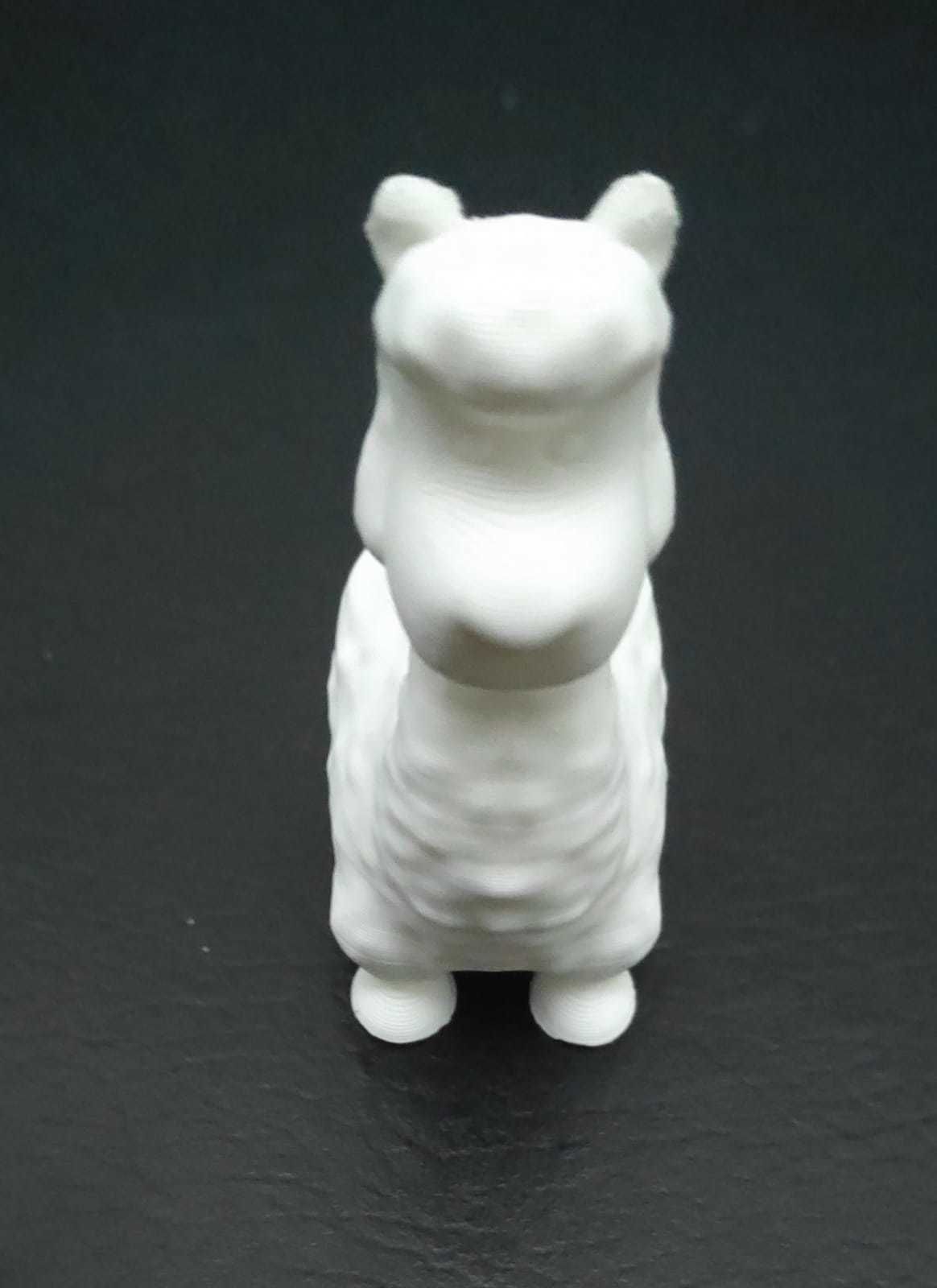 Cartoon Llama 3D model 3D printable | CGTrader