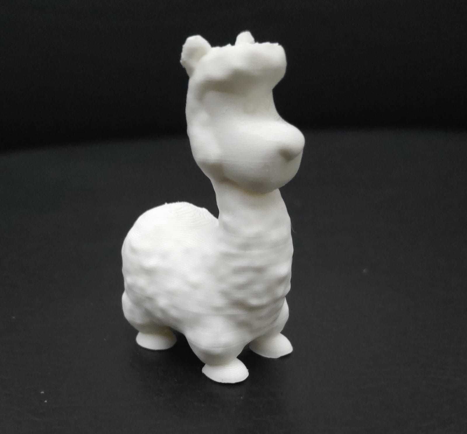 Cartoon Llama 3D model 3D printable | CGTrader