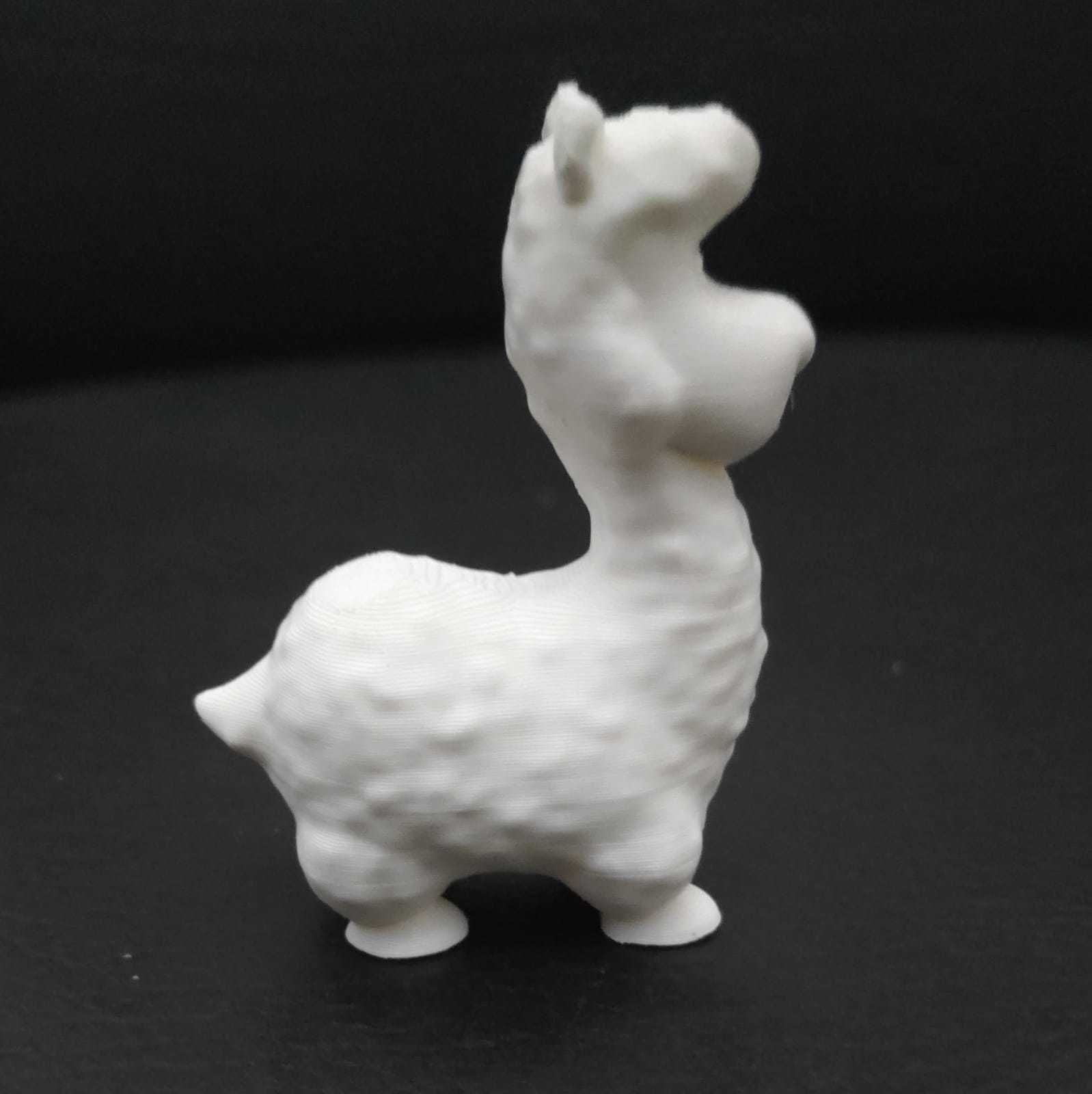 Cartoon Llama 3D model 3D printable | CGTrader