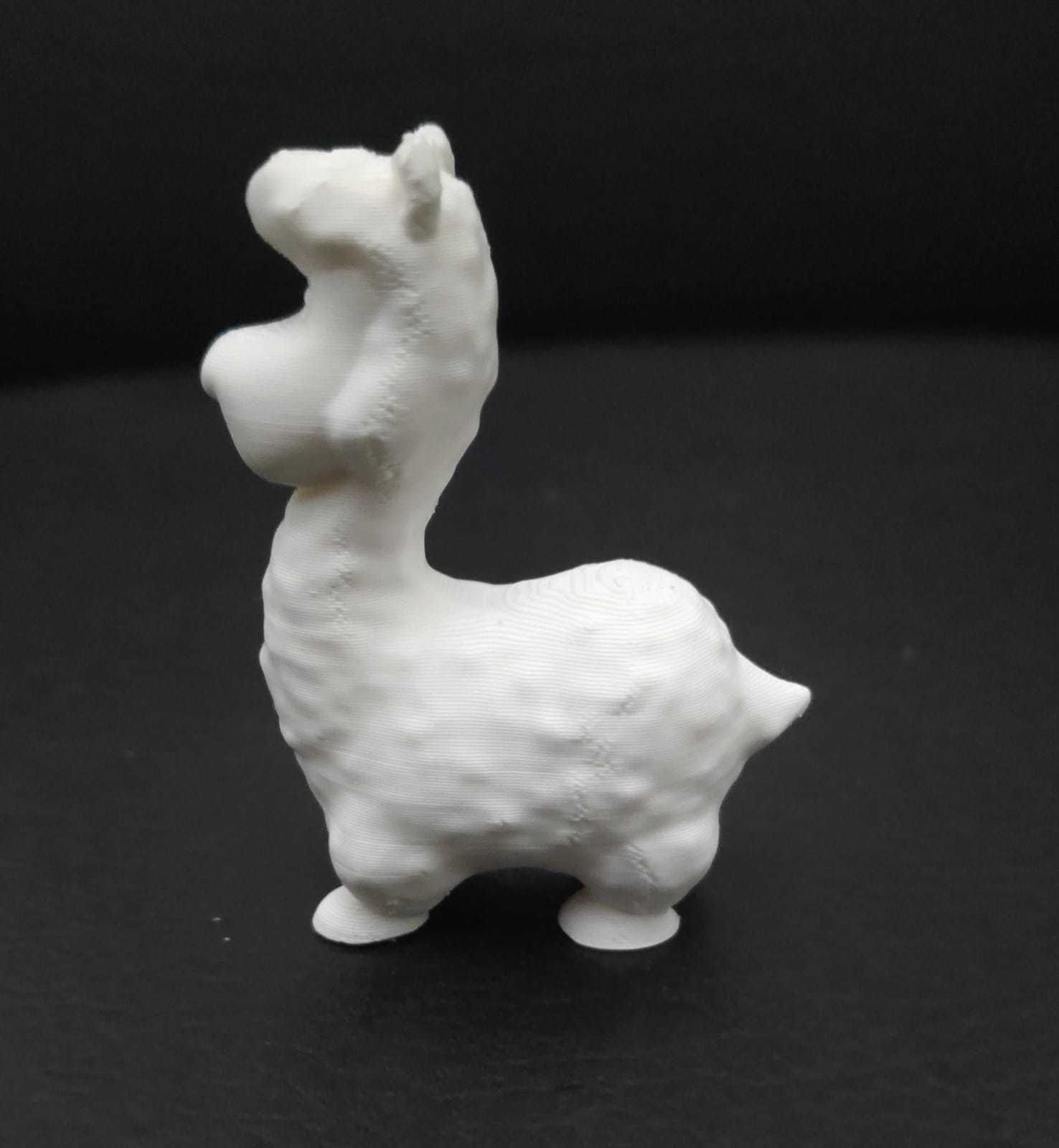 Cartoon Llama 3D model 3D printable | CGTrader