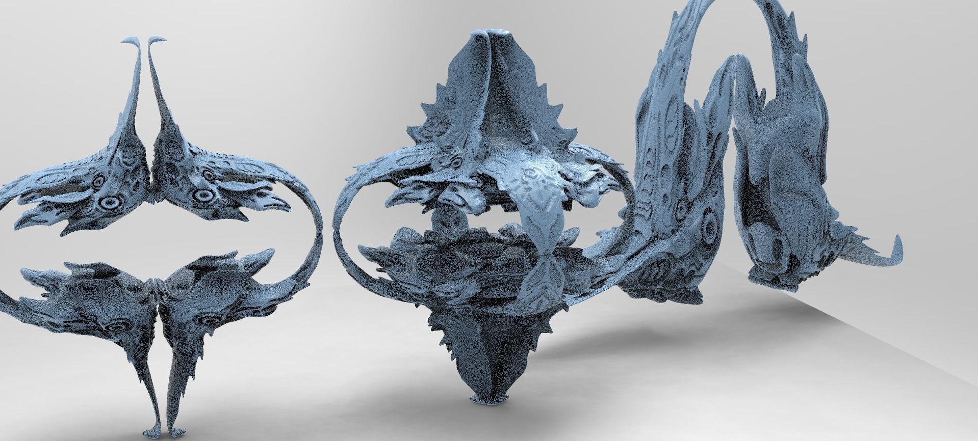 Wraith Hive base 3 models 3D model | CGTrader
