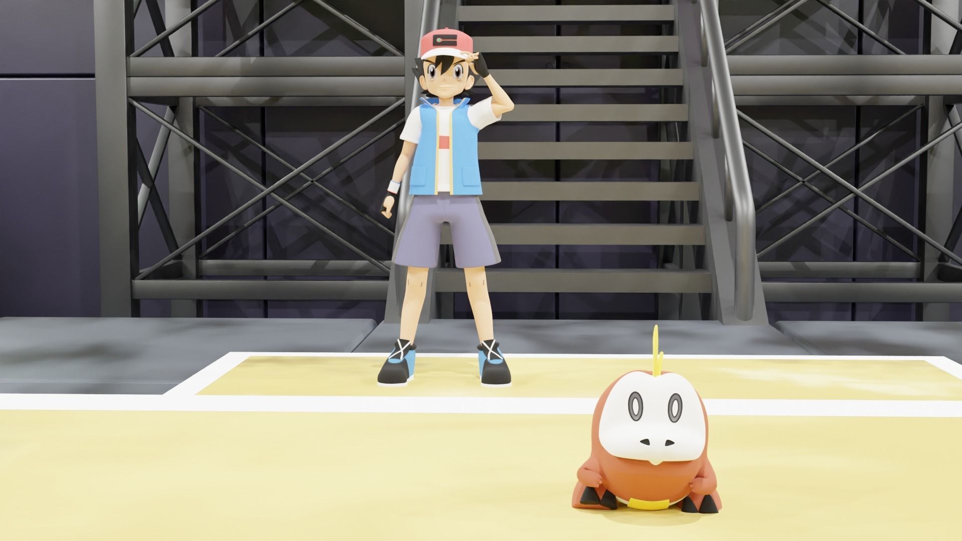 Ash Ketchum 3D 3D model animated rigged | CGTrader