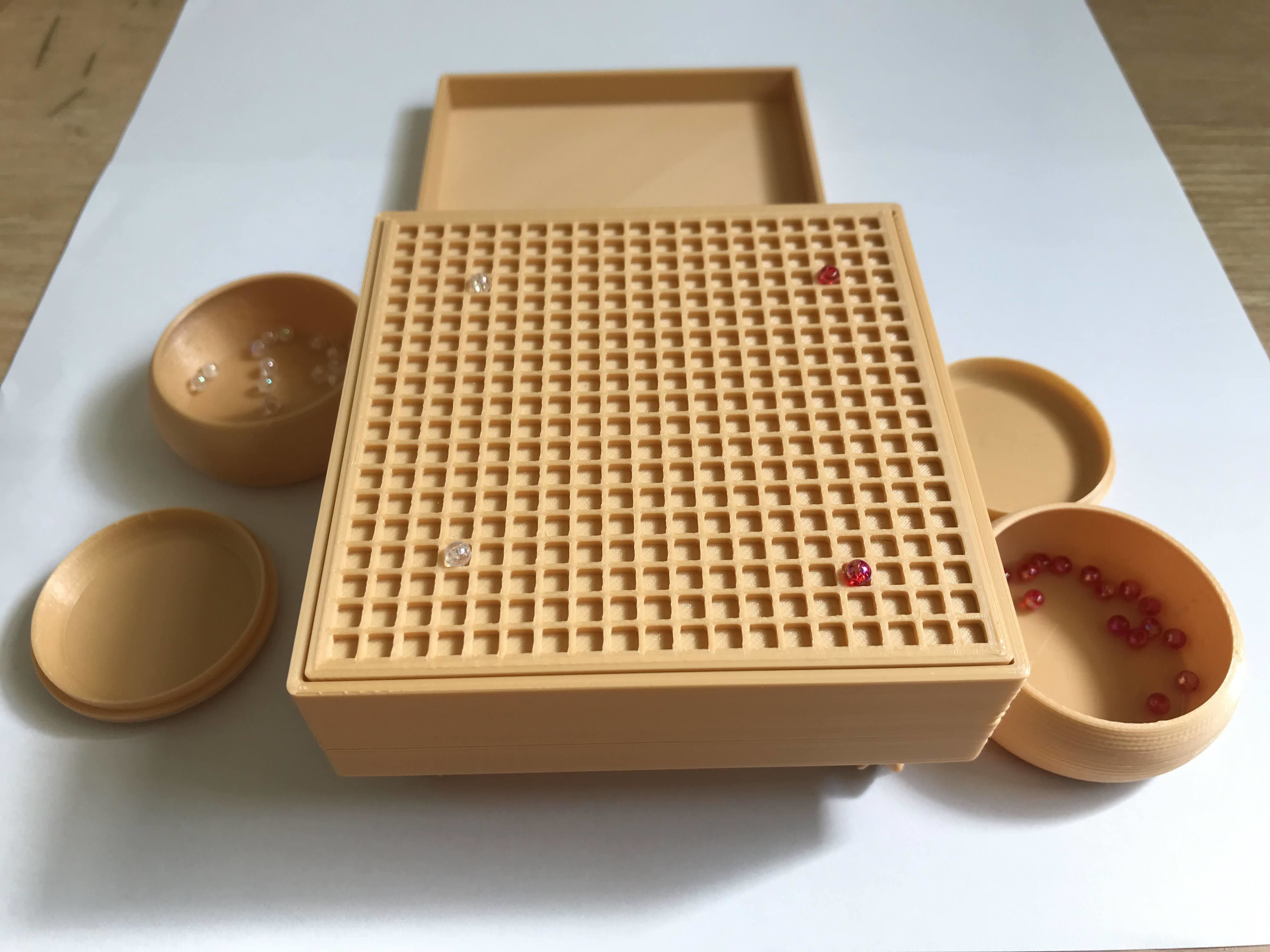 Miniature Baduk board game 3D model 3D printable | CGTrader