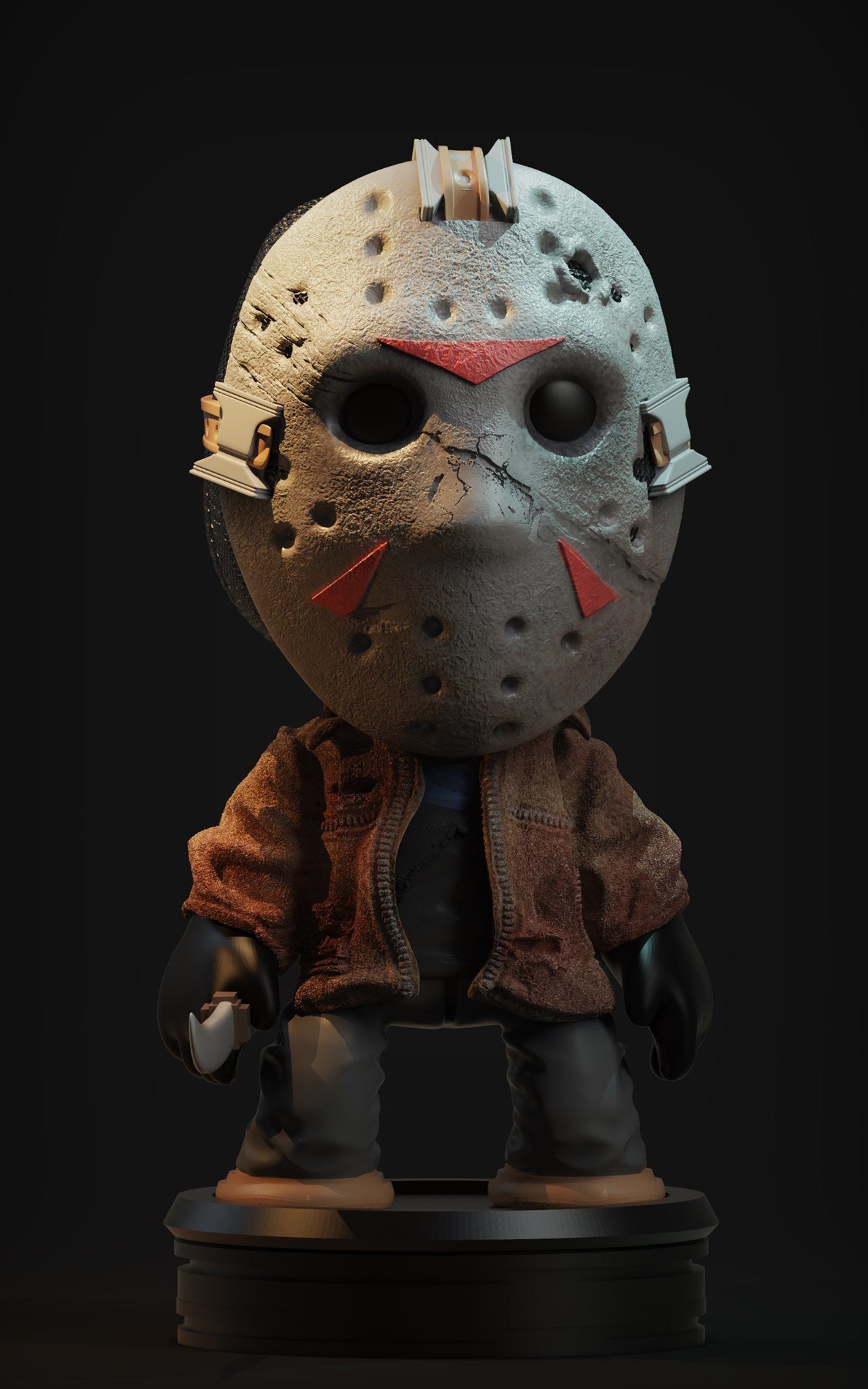 Jason Voorhees 3D model 3D printable | CGTrader