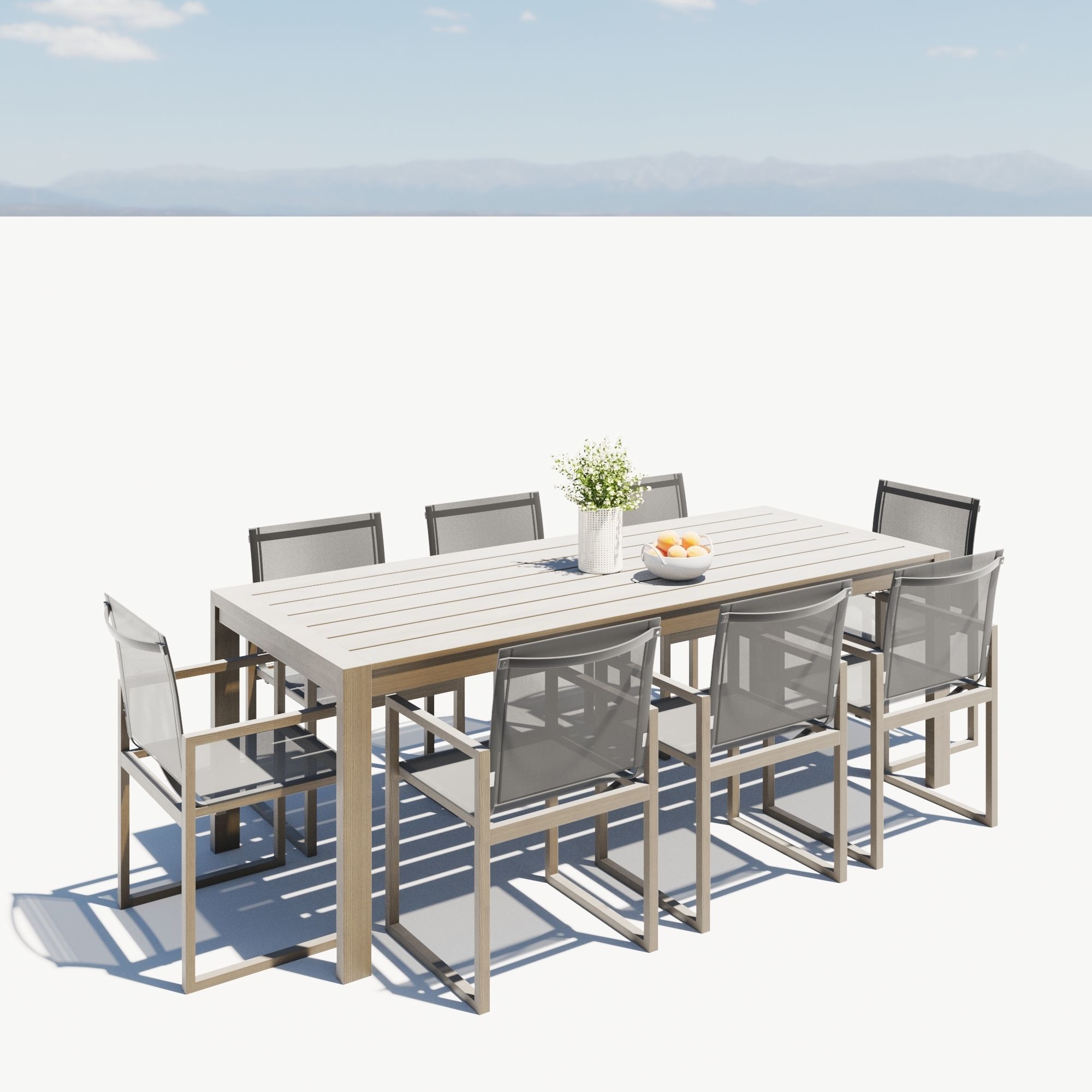 Outdoor furniture 02 3D model | CGTrader