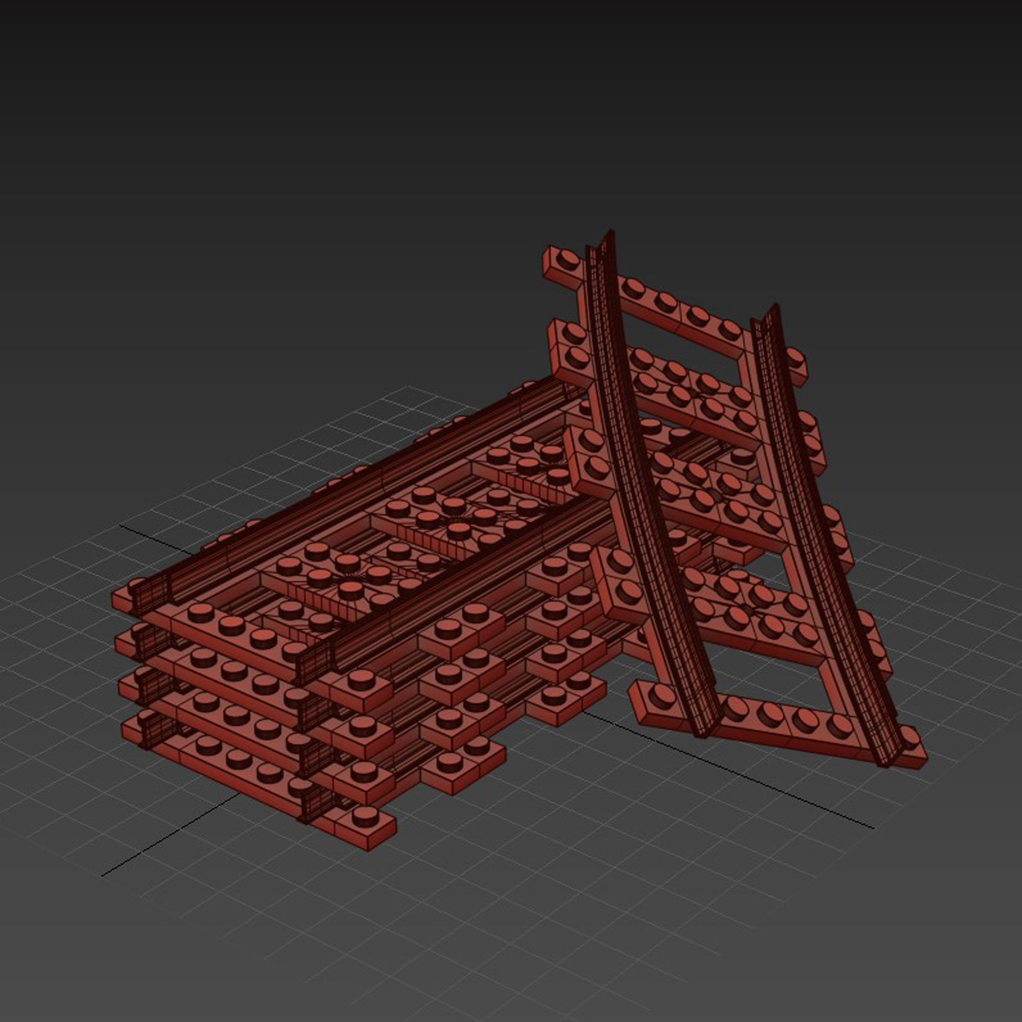 Lego Construction 3D model | CGTrader