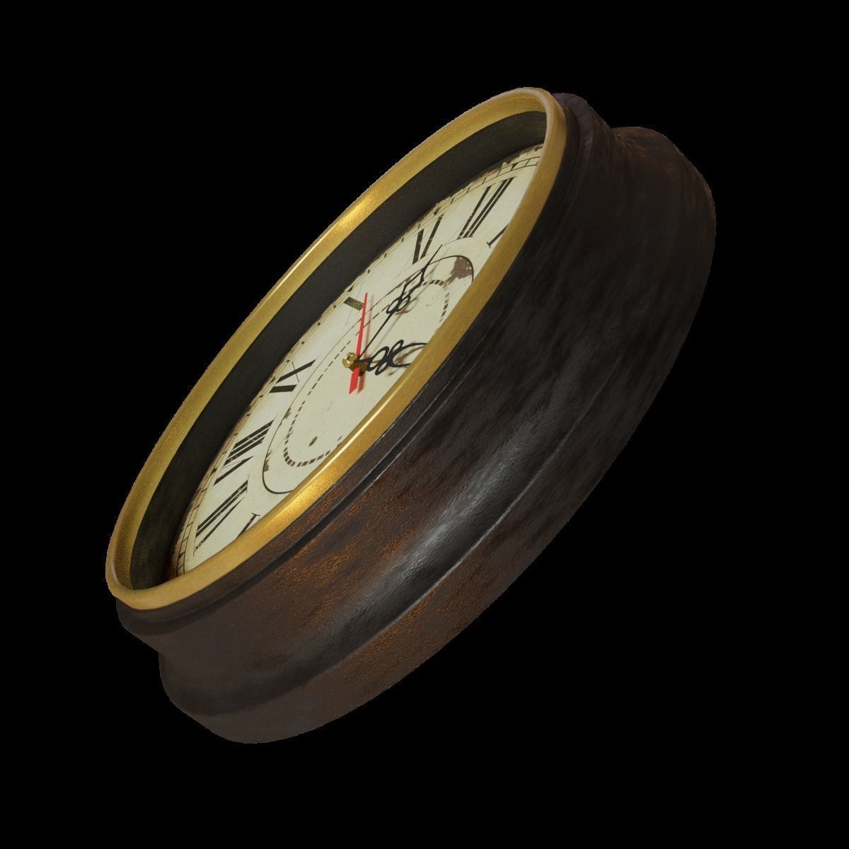 3D Old Clock 3D model | CGTrader