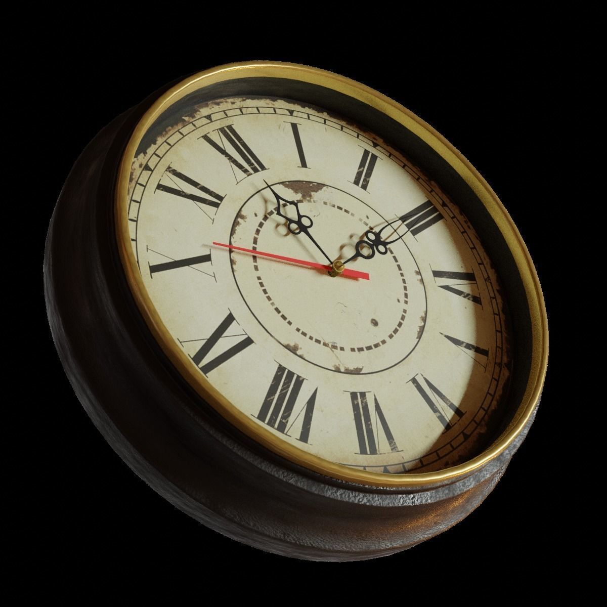 3D Old Clock 3D model | CGTrader