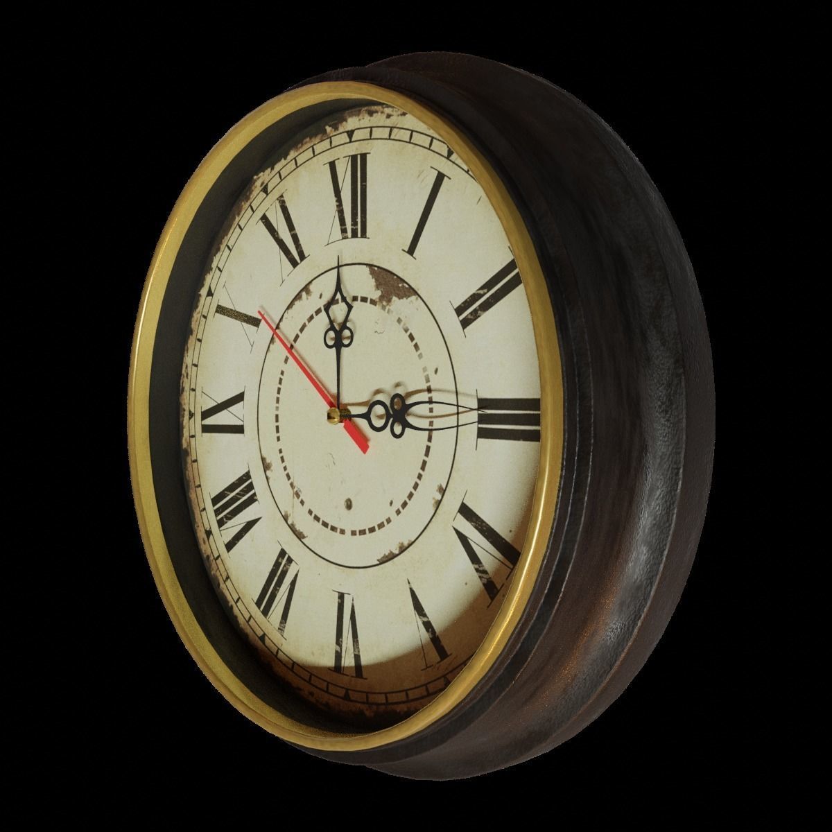 3D Old Clock 3D model | CGTrader