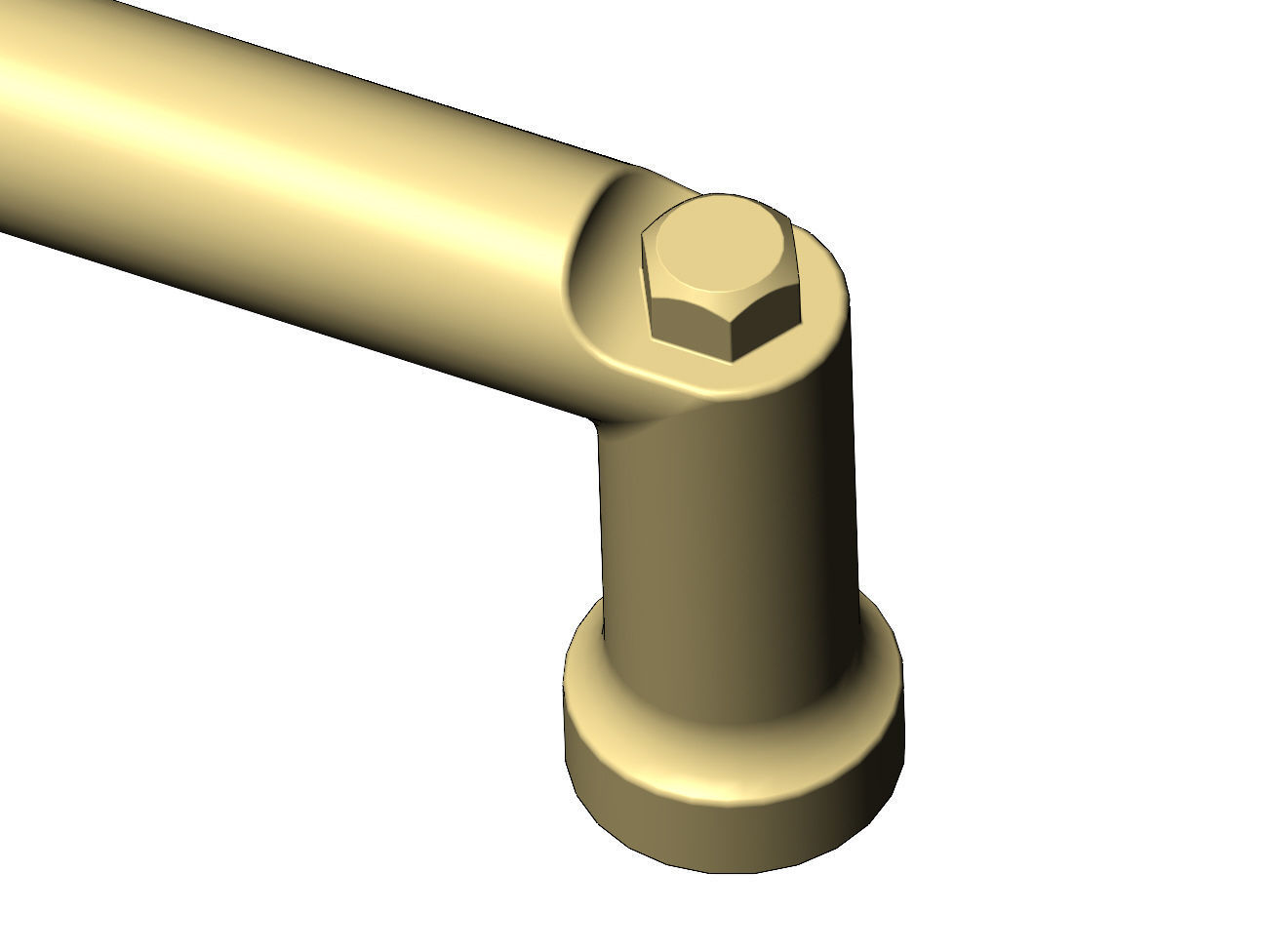 Cabinet drawer handle and pull N010 miniset 3D model 3D printable ...