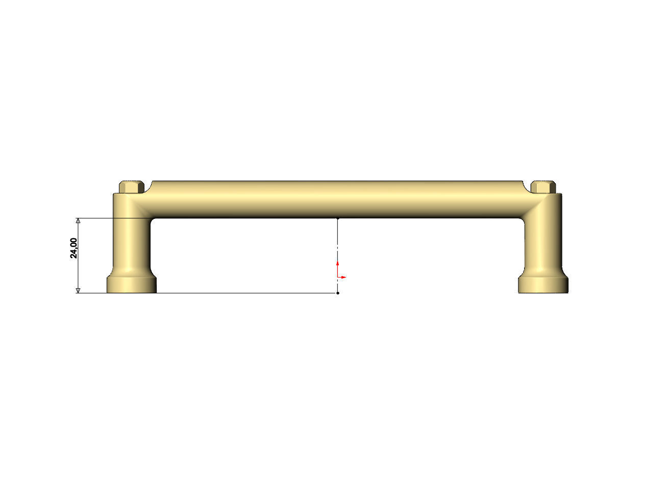 Cabinet drawer handle and pull N010 miniset 3D model 3D printable ...