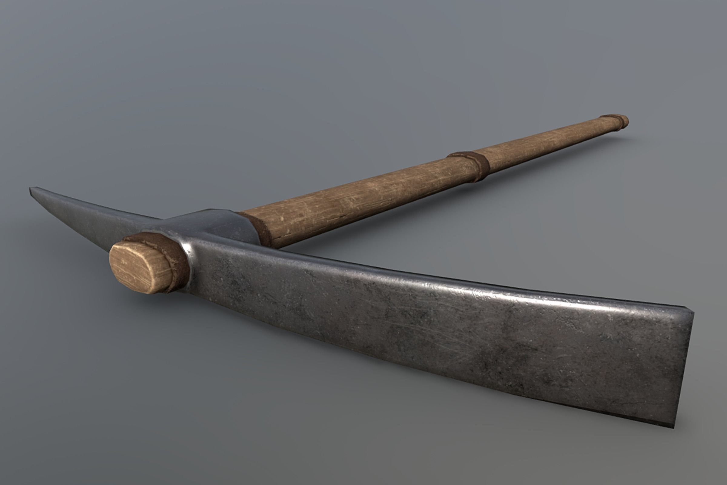3D model Pickaxe - Iron VR / AR / low-poly | CGTrader
