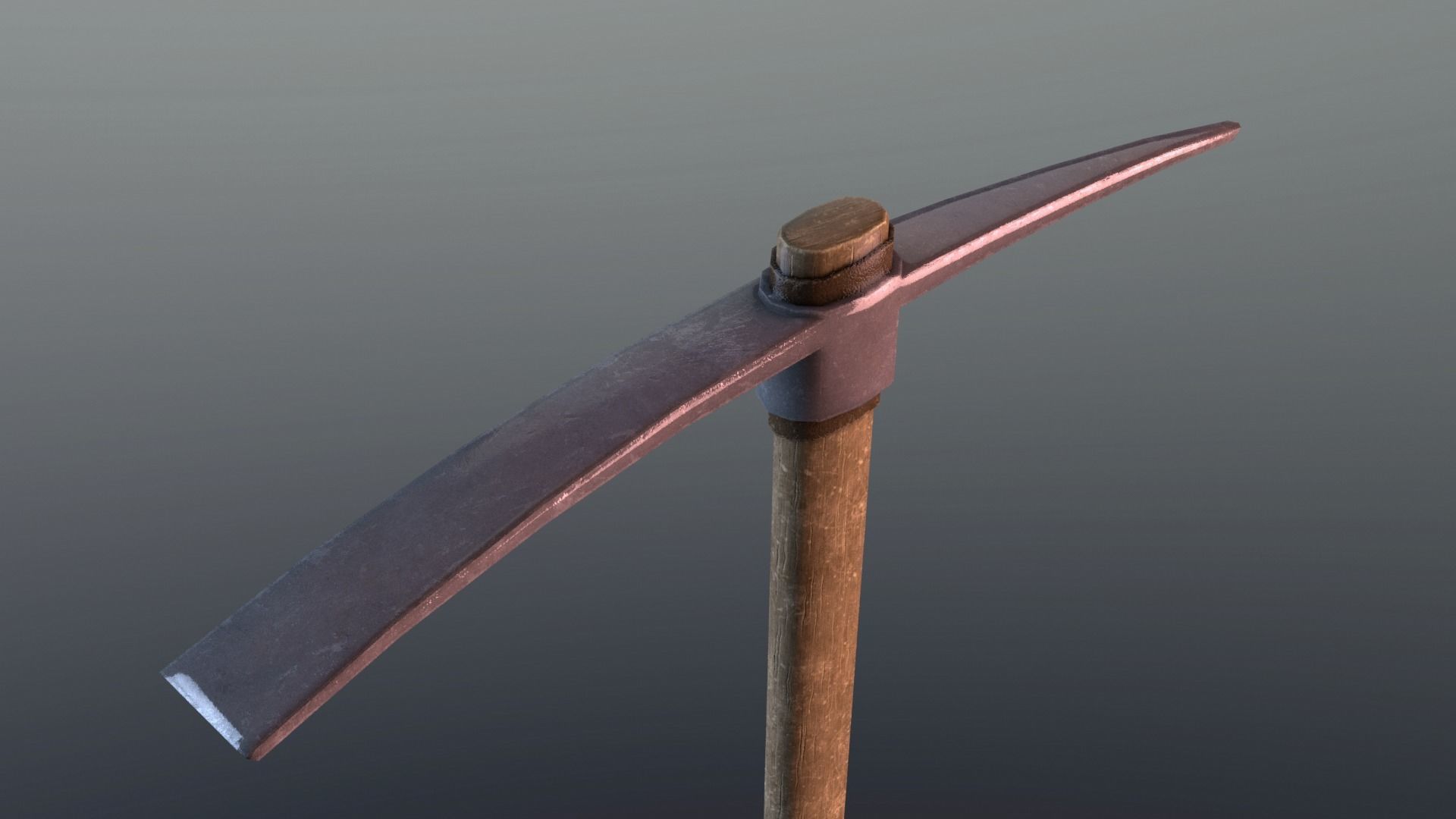 3D model Pickaxe - Iron VR / AR / low-poly | CGTrader