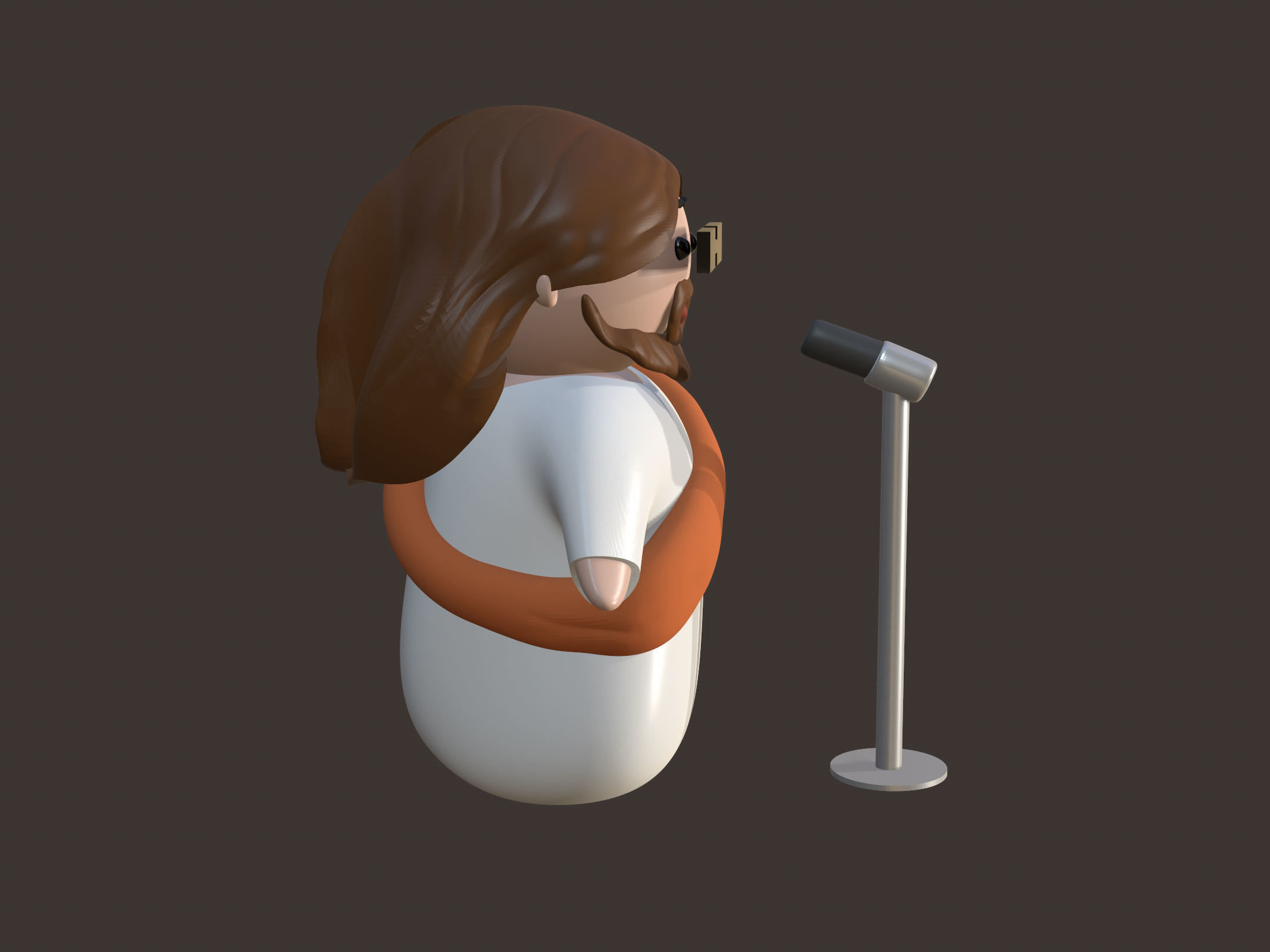 rapper singer god lord jesus 3D model | CGTrader