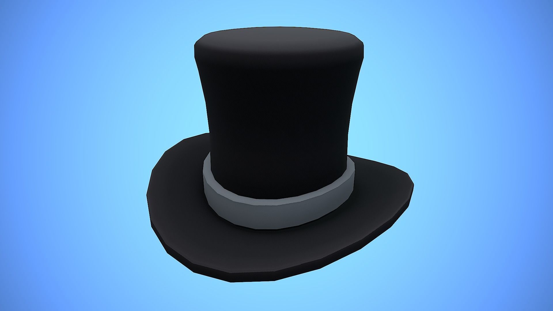 3D model TOP HAT CARTOON STYLIZED VR / AR / low-poly | CGTrader