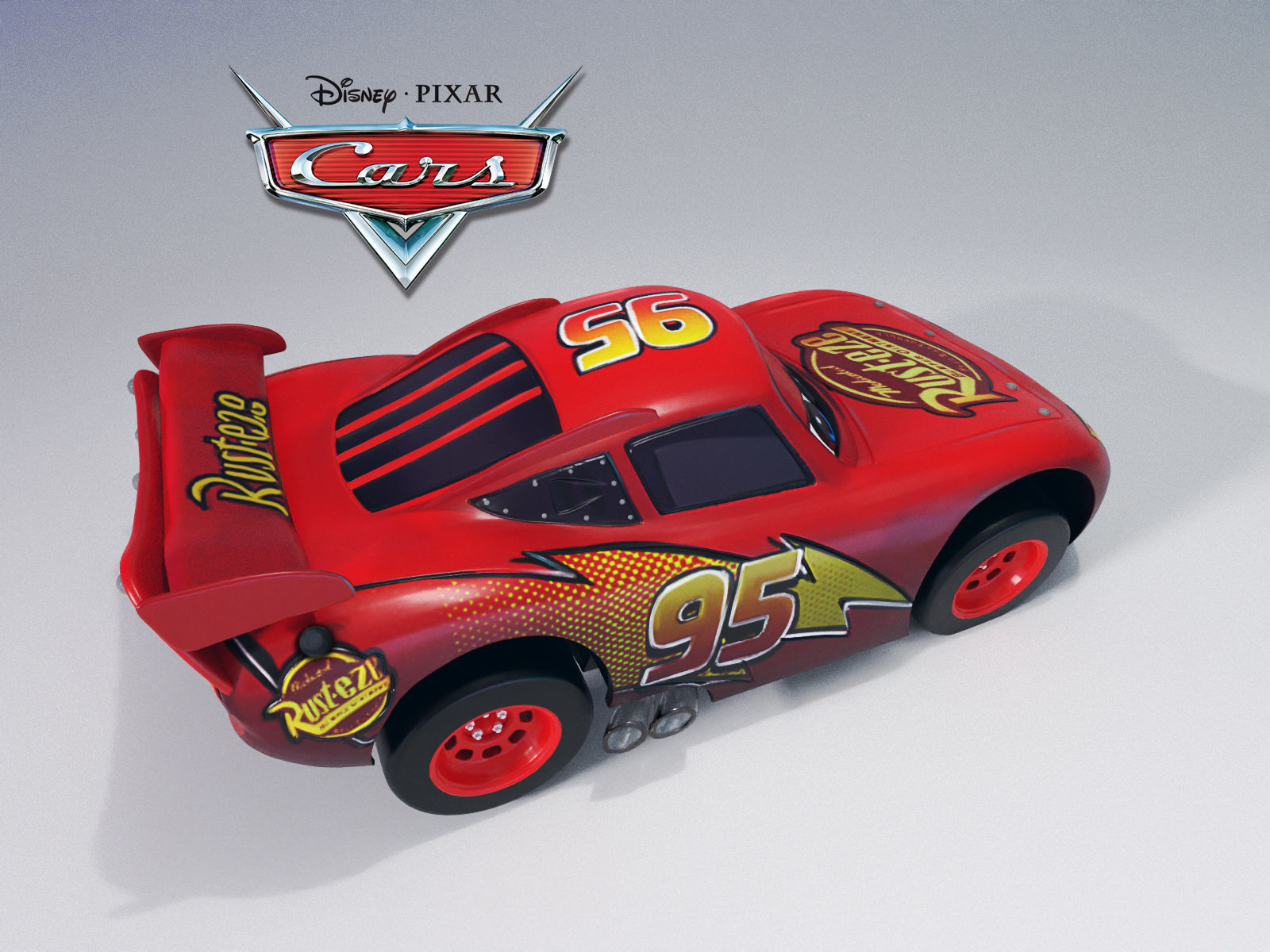 Disney Pixar Cars Diecast Lightning McQueen Vehicle 3d 3D model 3D ...