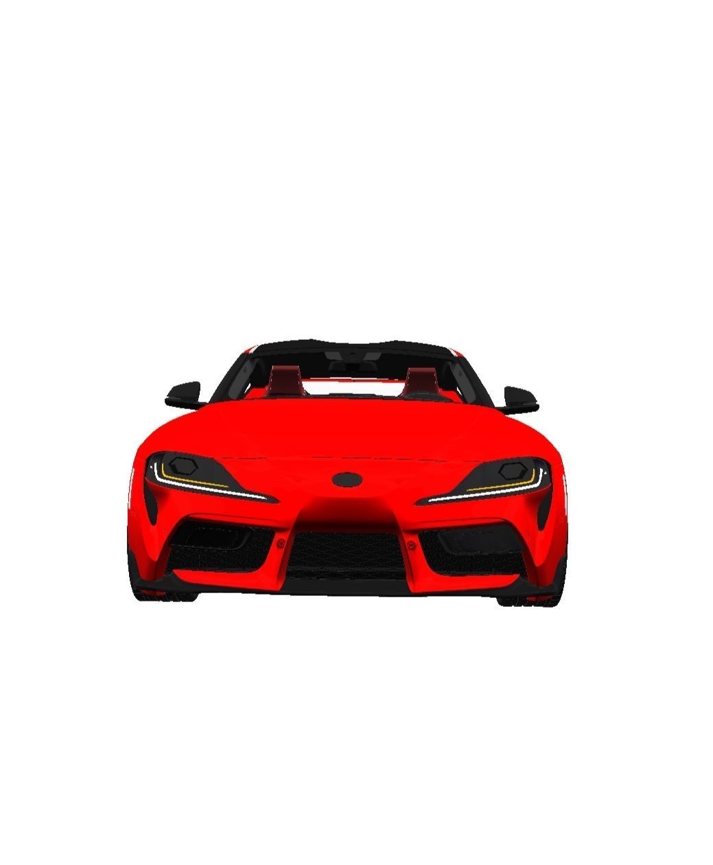 SUPRA MK5 3D model rigged | CGTrader