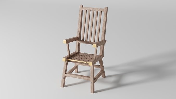 High Back Chair 3D model | CGTrader